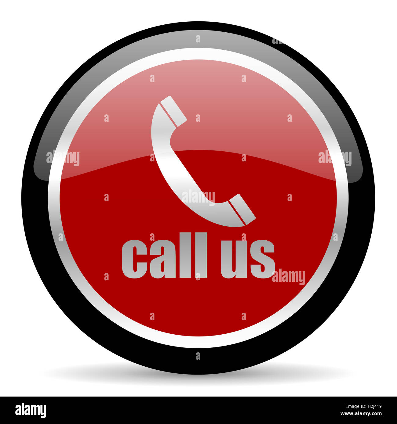 Call us icon hi-res stock photography and images - Alamy