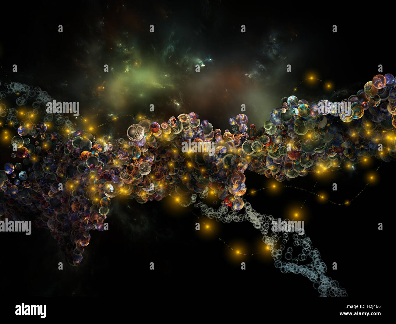 Dance of Microcosm Stock Photo - Alamy