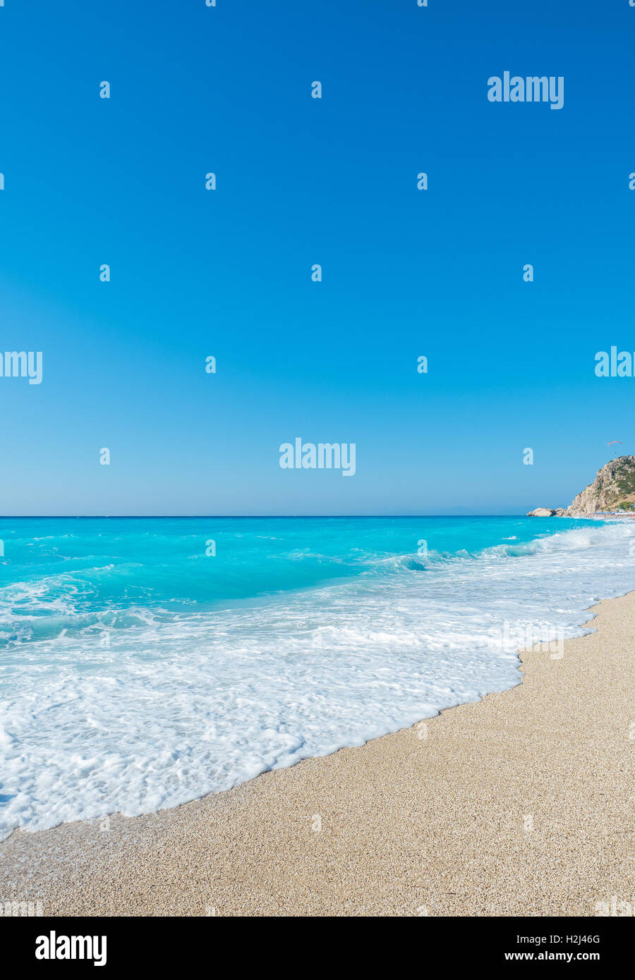 Amazing beach in Greece Stock Photo - Alamy