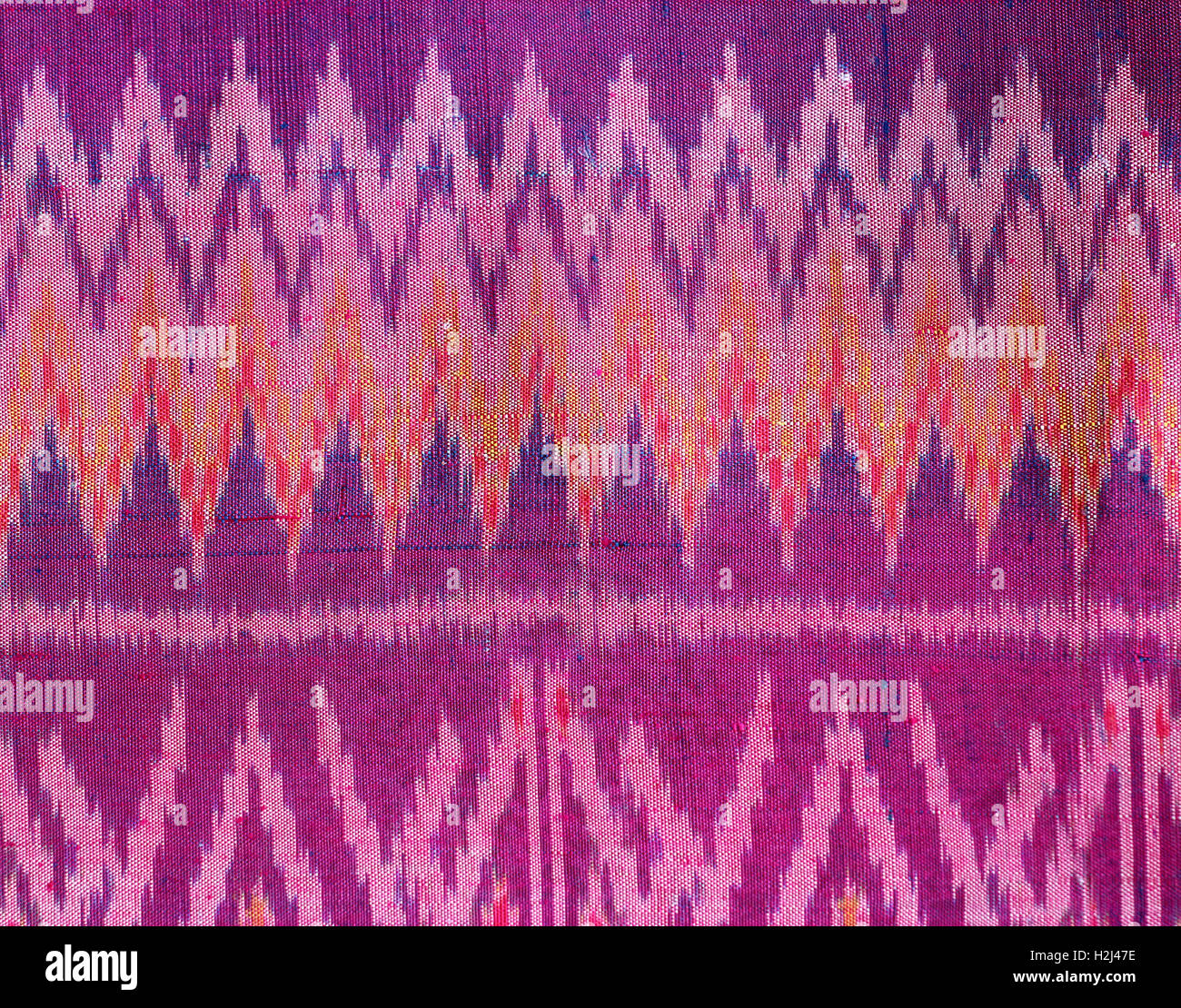 Thai silk pattern Stock Photo - Alamy