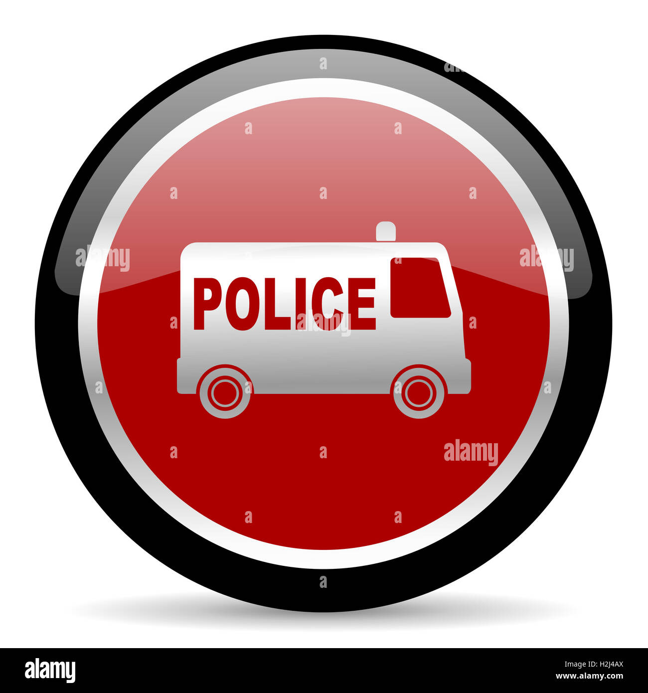 Police computer patrol Cut Out Stock Images & Pictures - Alamy