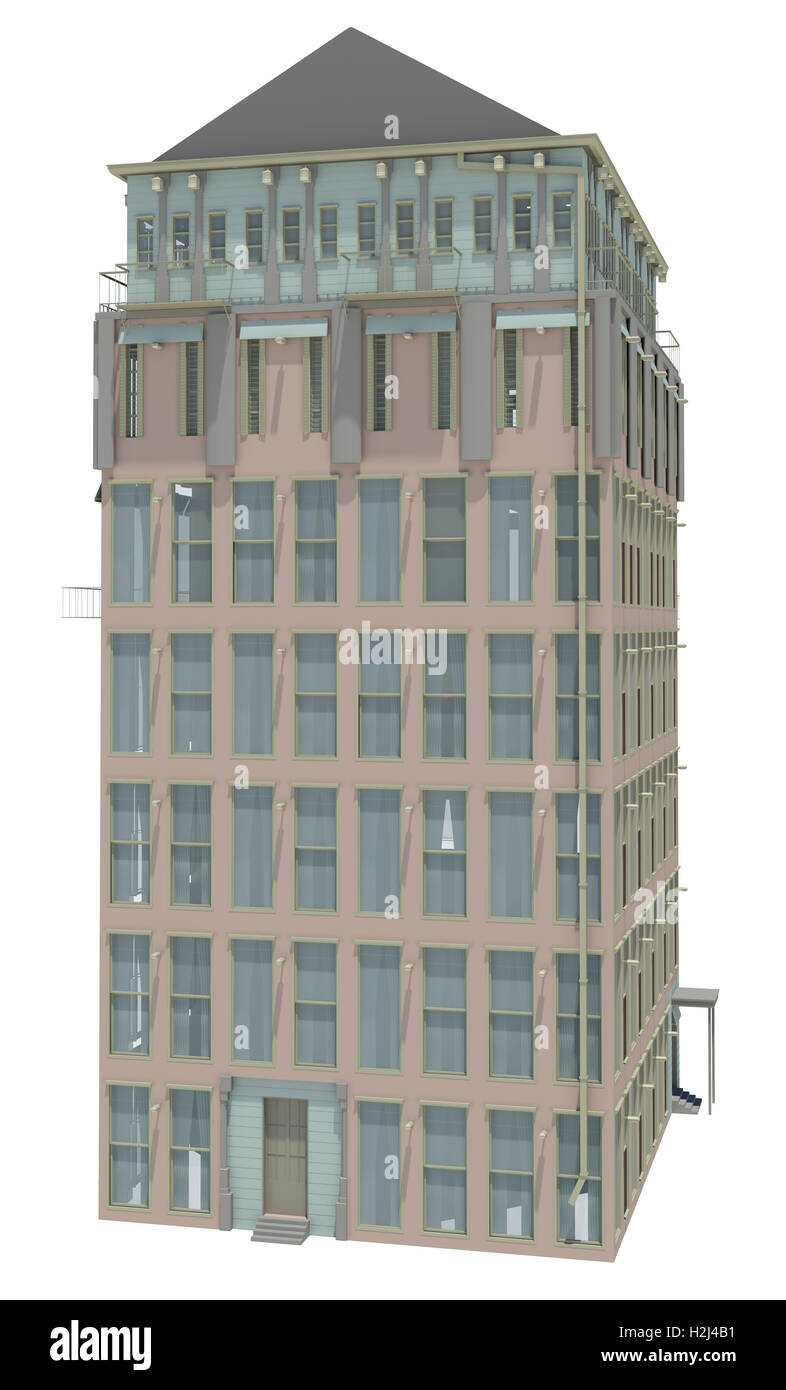 Highly detailed building Stock Photo - Alamy