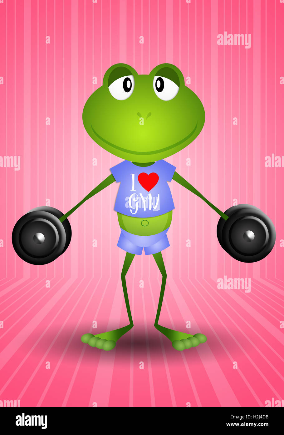 Frog athlete hi-res stock photography and images - Alamy