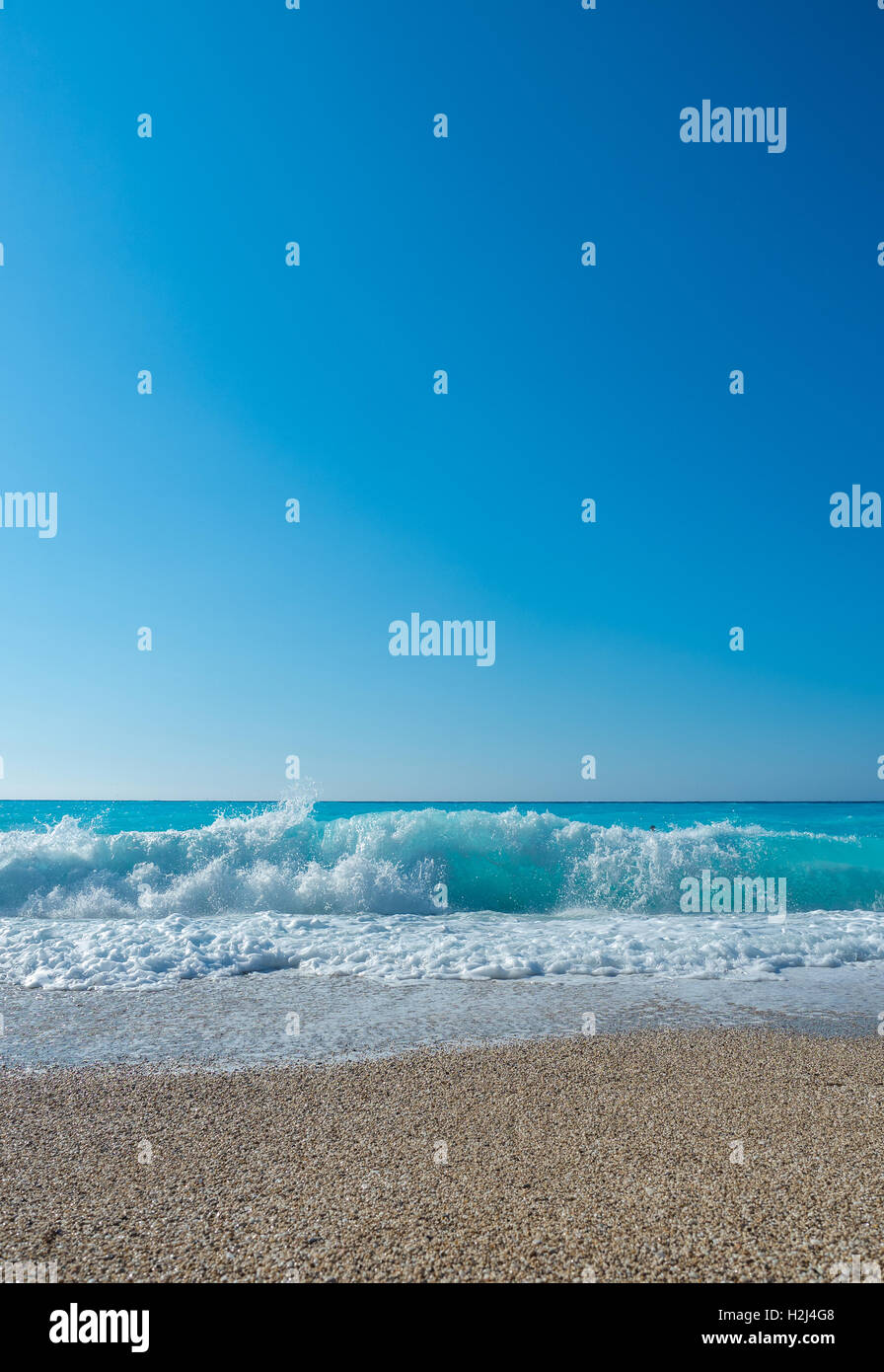 Amazing beach in Greece Stock Photo - Alamy