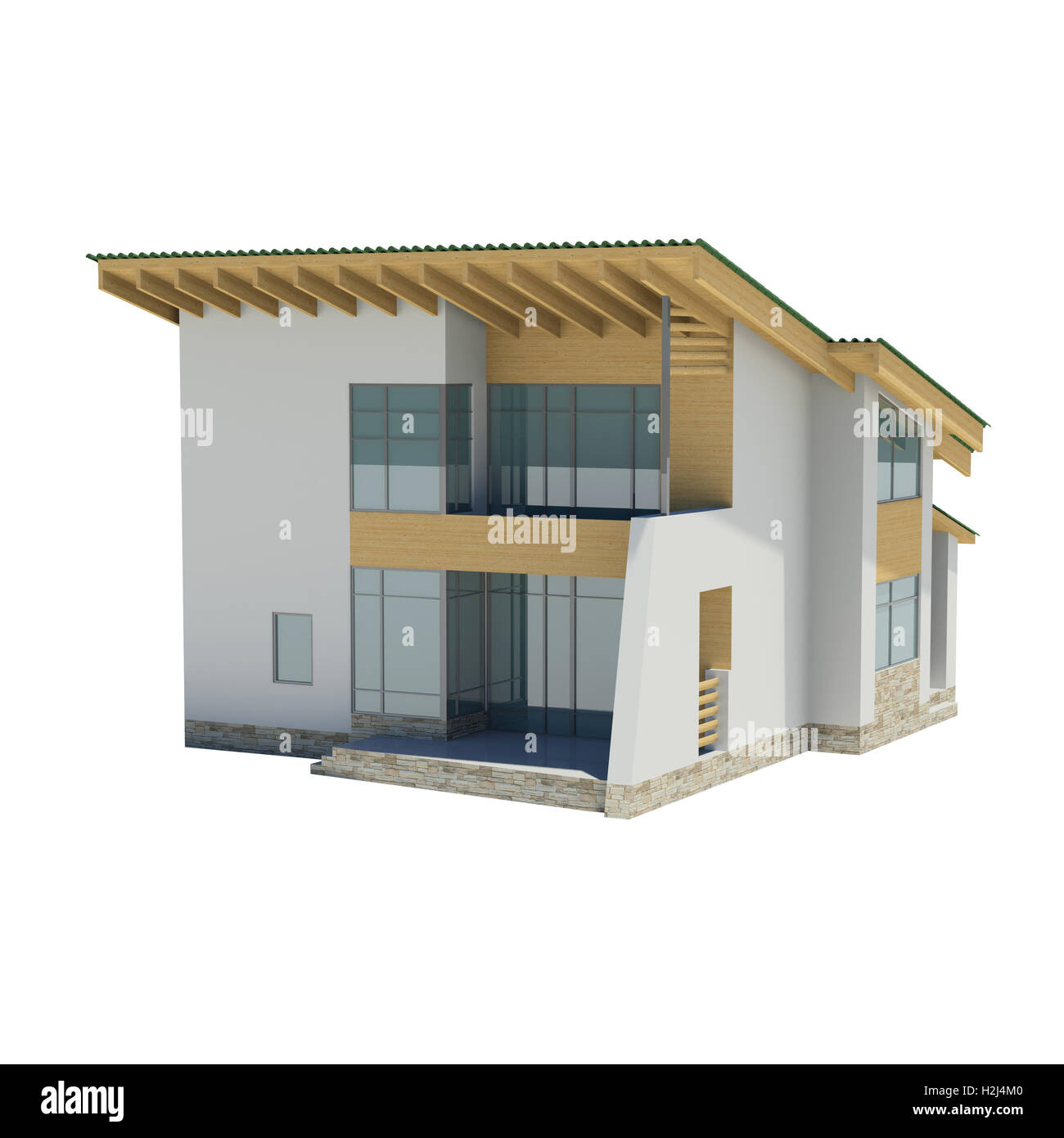 House wooden beam Cut Out Stock Images & Pictures - Alamy