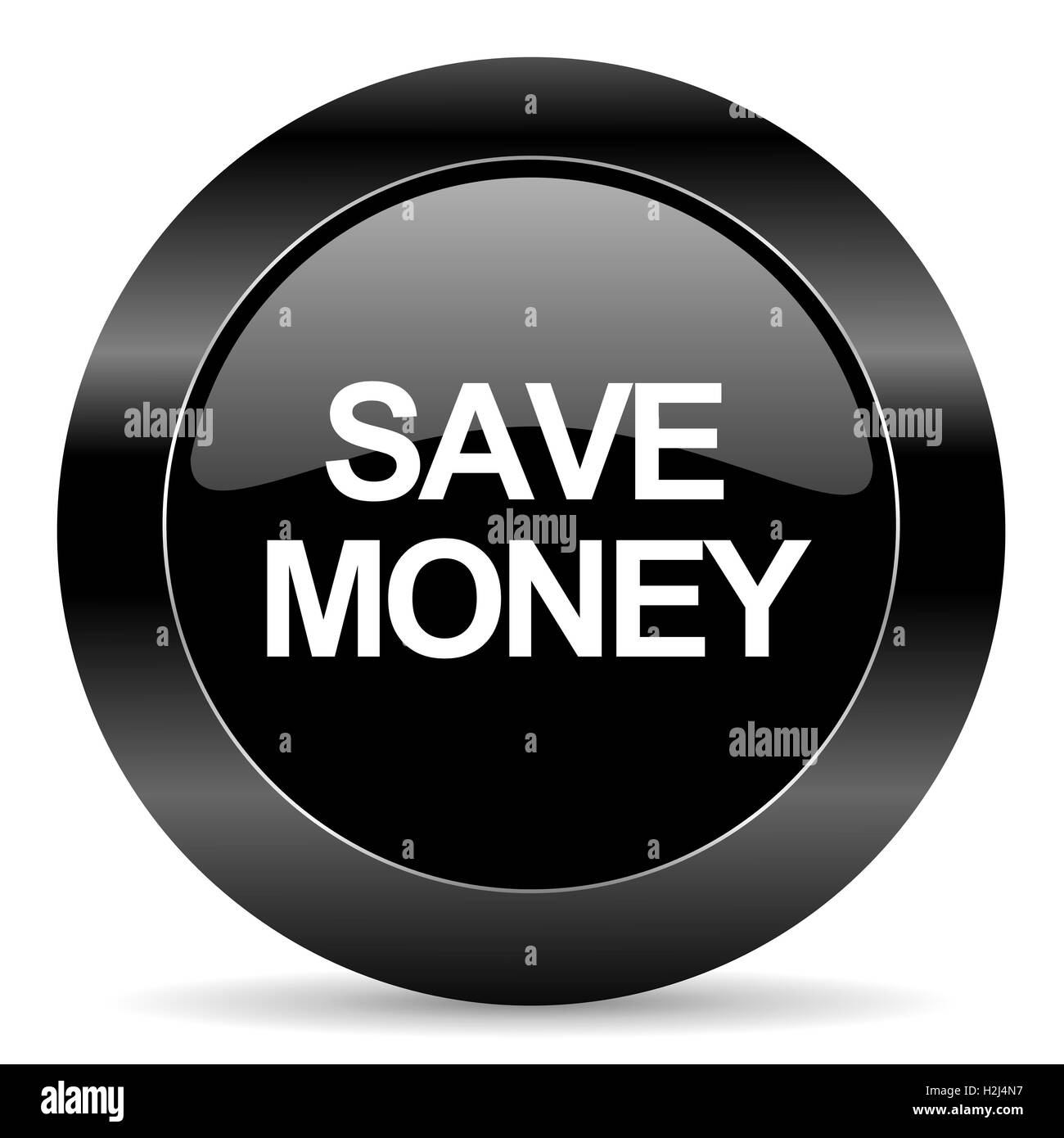 save money icon Stock Photo - Alamy