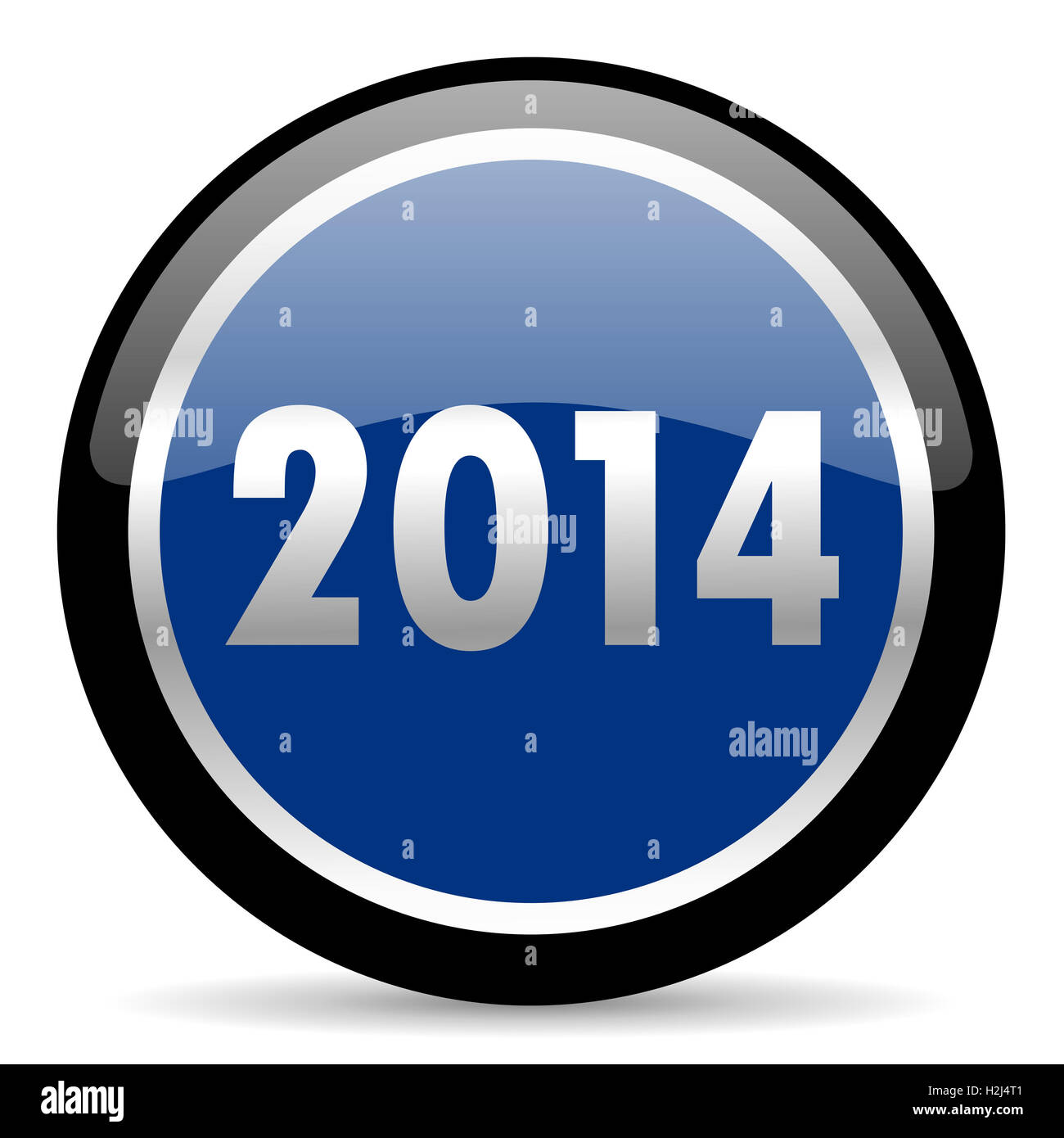 year 2014 icon Stock Photo - Alamy