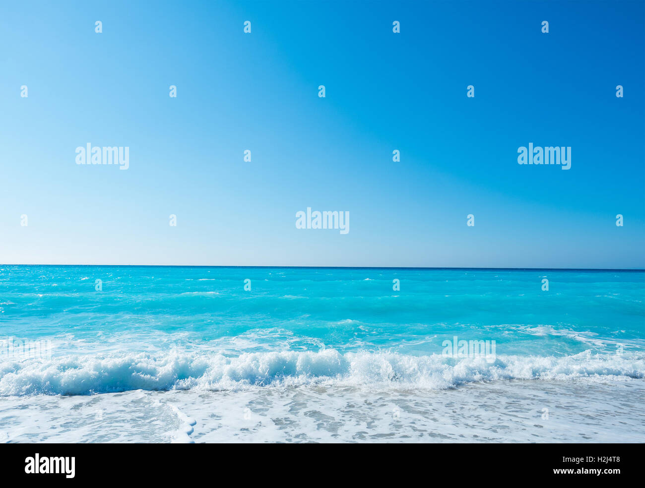 Amazing beach in Greece Stock Photo - Alamy