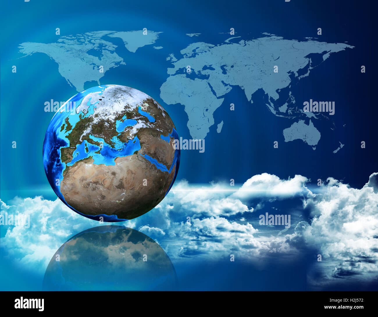 Orbital map hi-res stock photography and images - Alamy