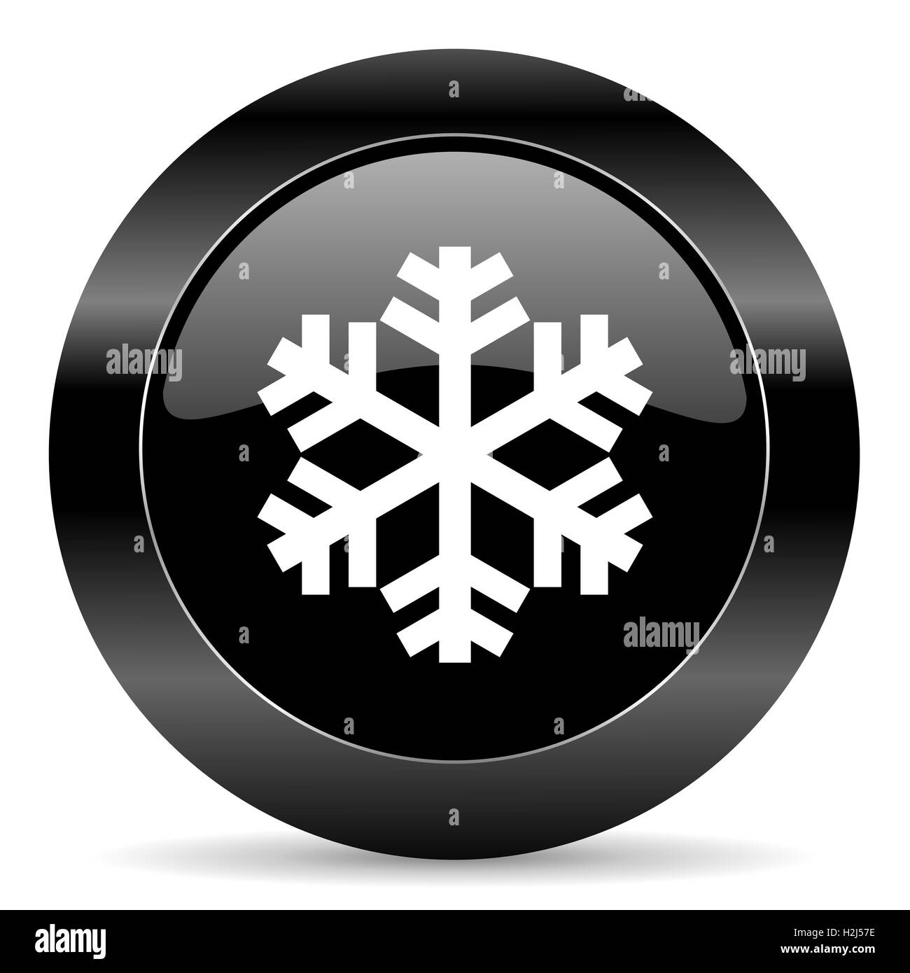 Snow icon hi-res stock photography and images - Alamy