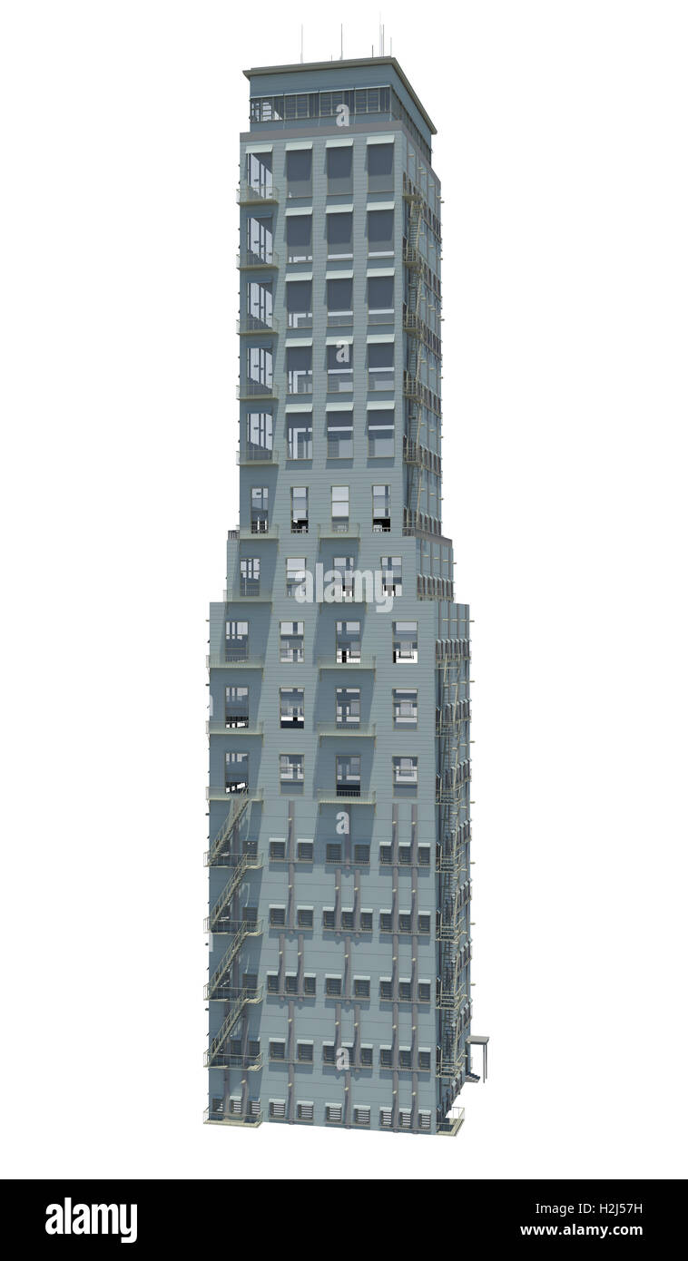 Highly detailed building Stock Photo - Alamy