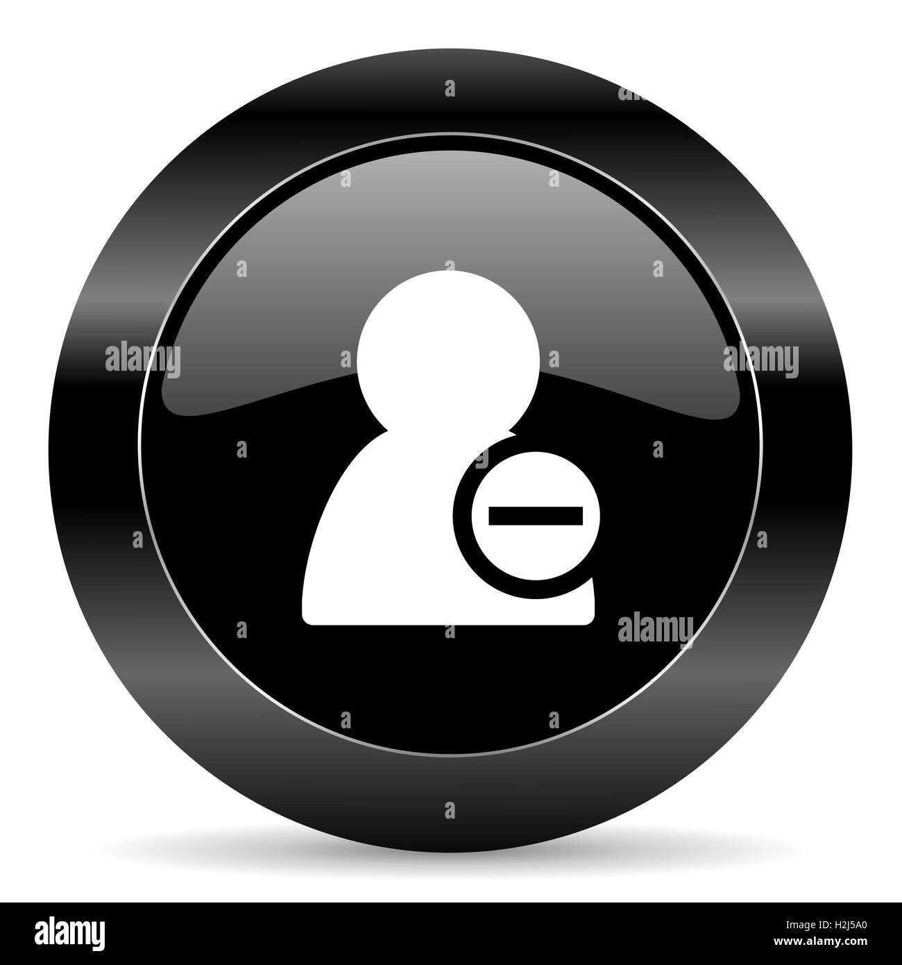 remove contact icon Stock Photo - Alamy