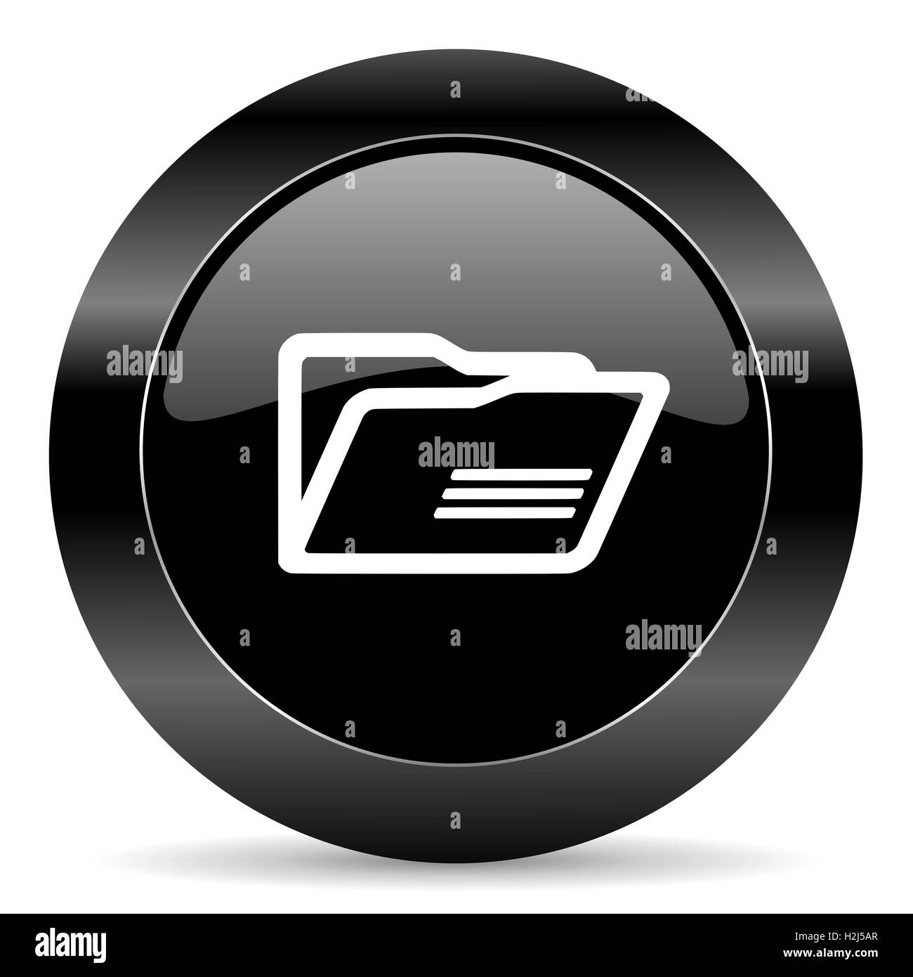 Folder symbol hi-res stock photography and images - Alamy