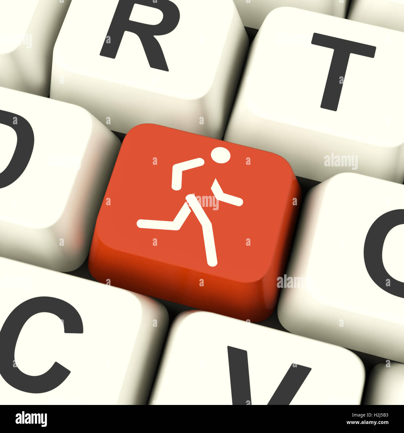 Sprint sprinting jog jogging hi-res stock photography and images - Alamy