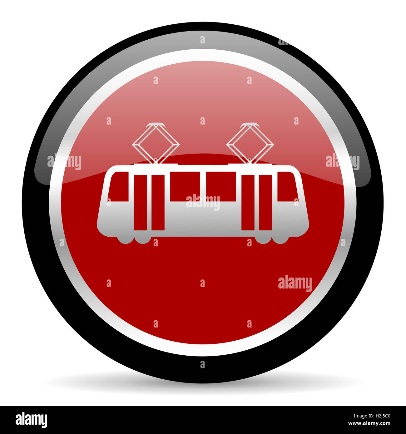 Tram circle Cut Out Stock Images & Pictures - Alamy