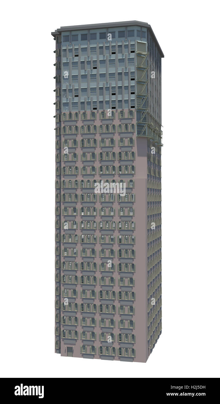 Highly detailed building Stock Photo - Alamy