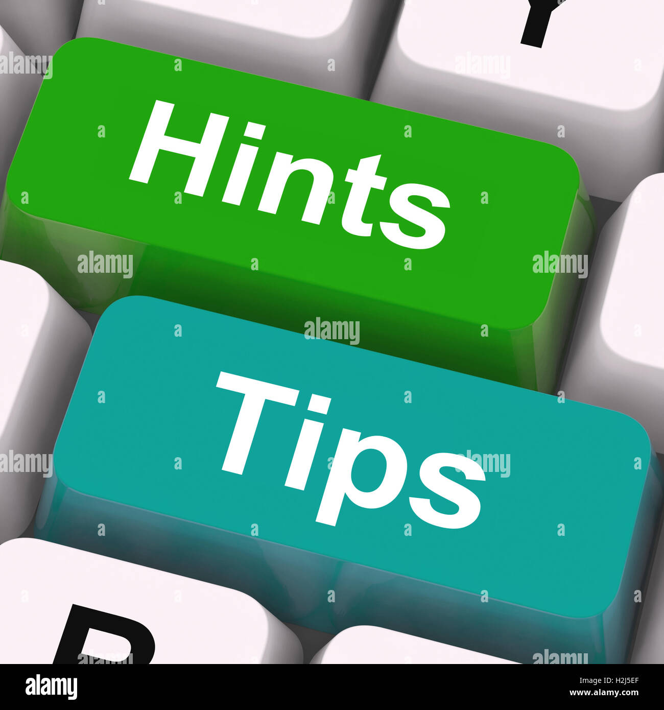 Hints and tips hi-res stock photography and images - Alamy