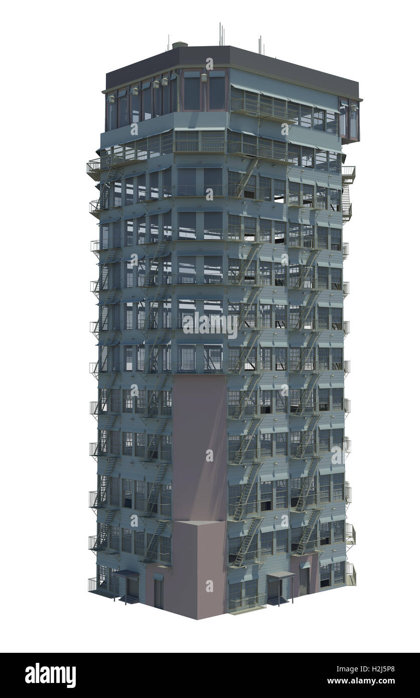 Highly detailed building Stock Photo - Alamy