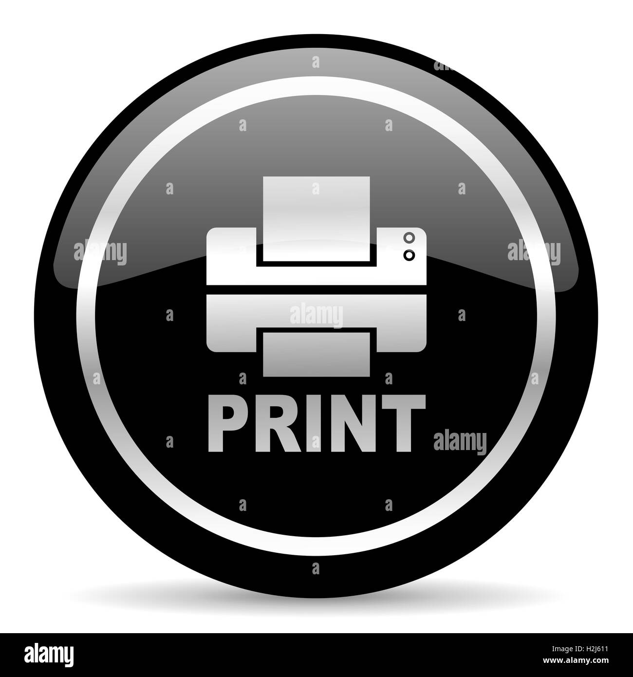 Printer fax machine Black and White Stock Photos & Images - Alamy