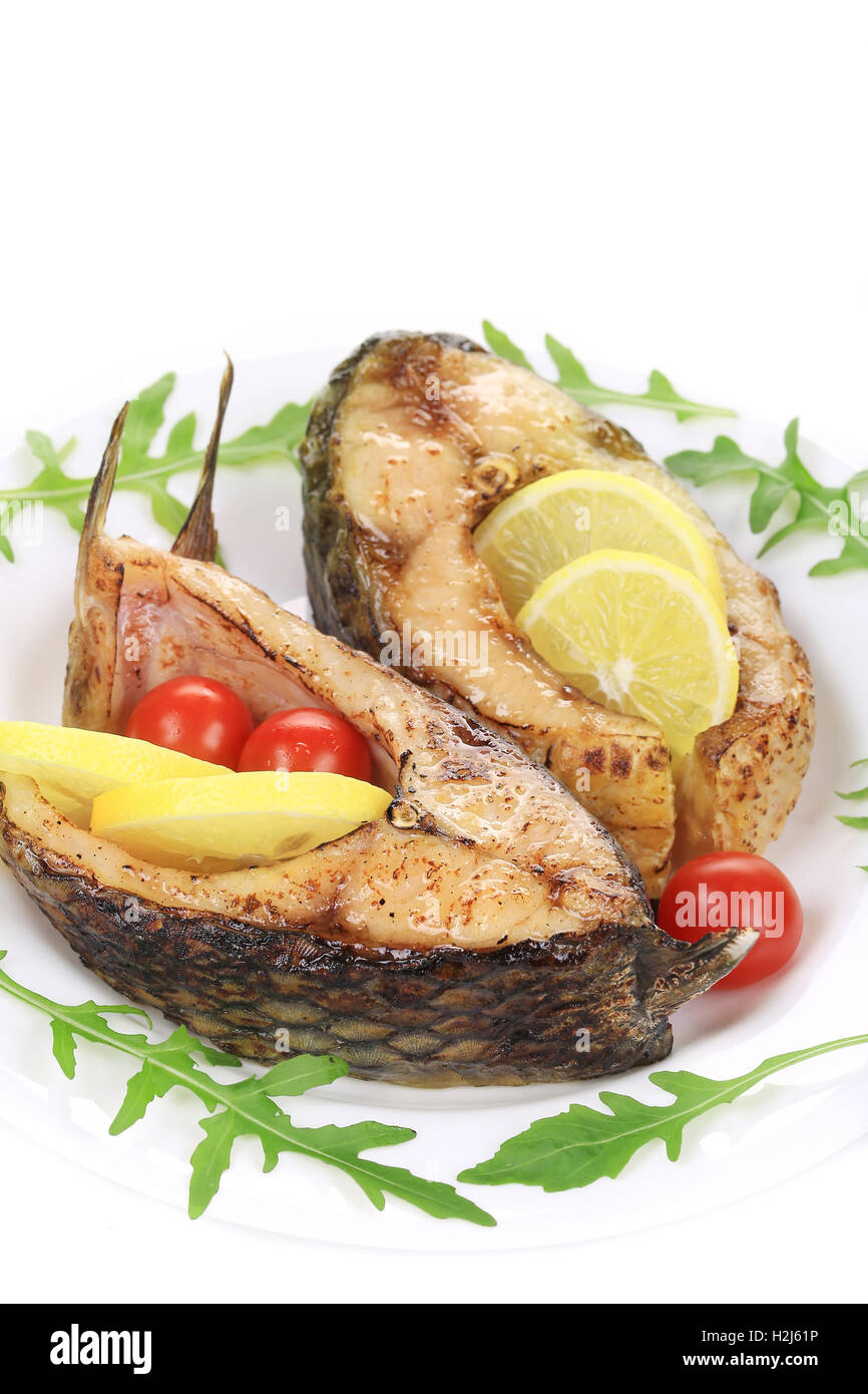 Carp steaks hi-res stock photography and images - Alamy