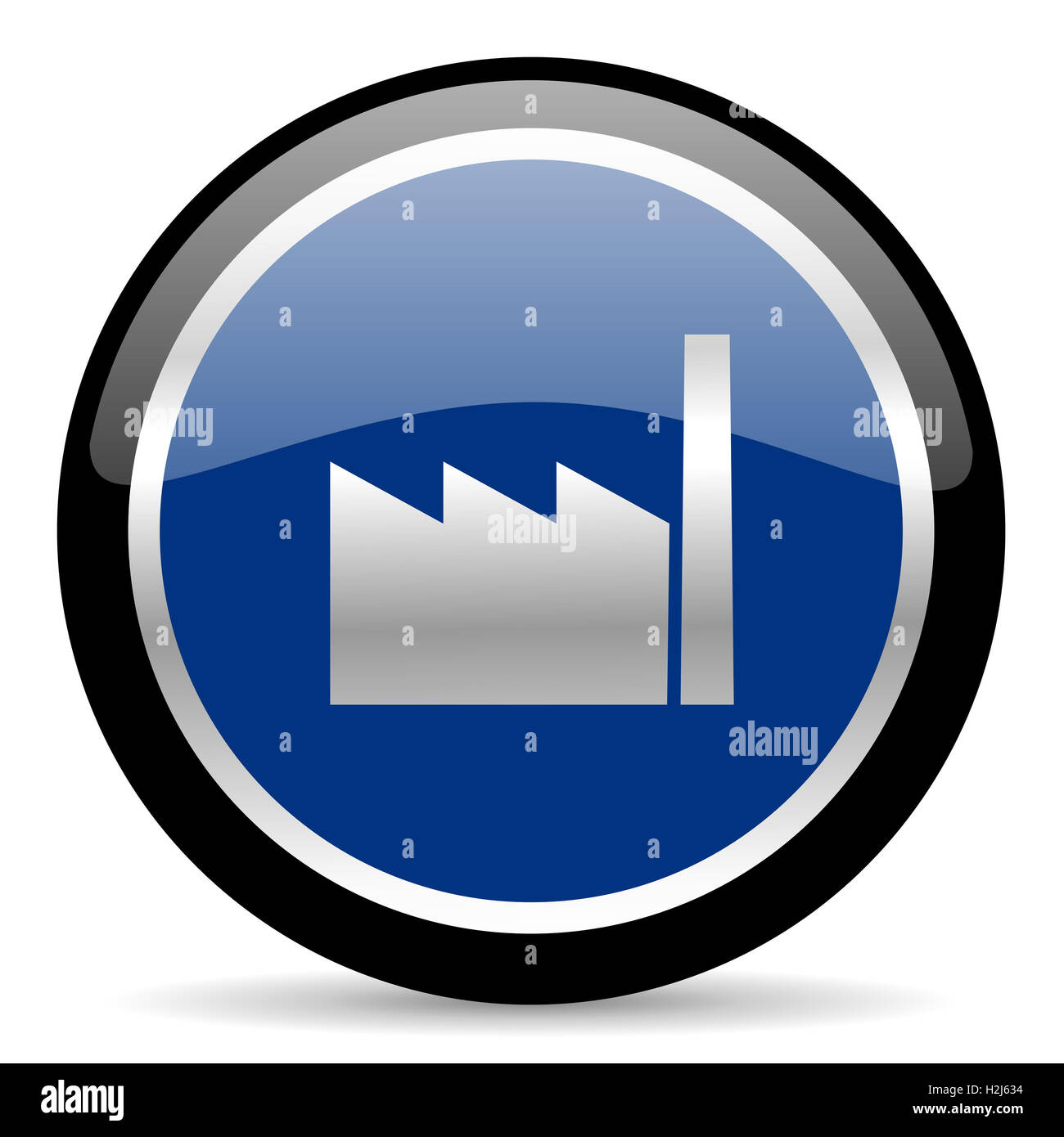 Factory icon hi-res stock photography and images - Alamy