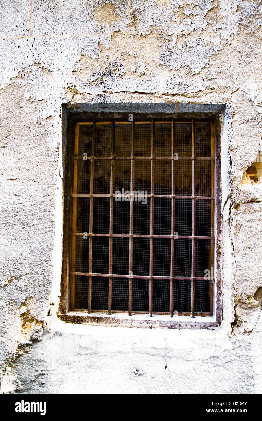 prison window, ancient Stock Photo - Alamy