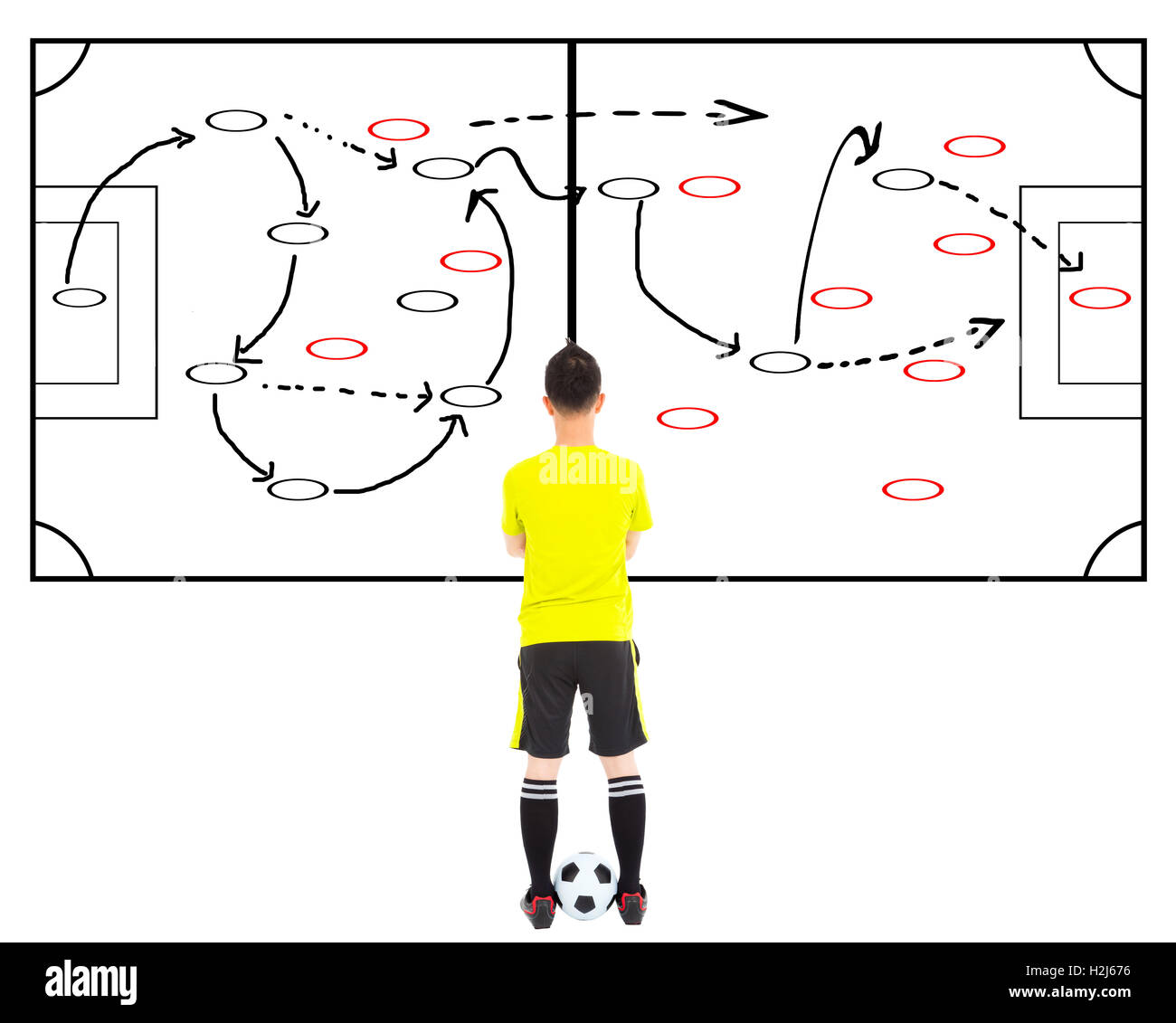 Footballer thinking hi-res stock photography and images - Alamy