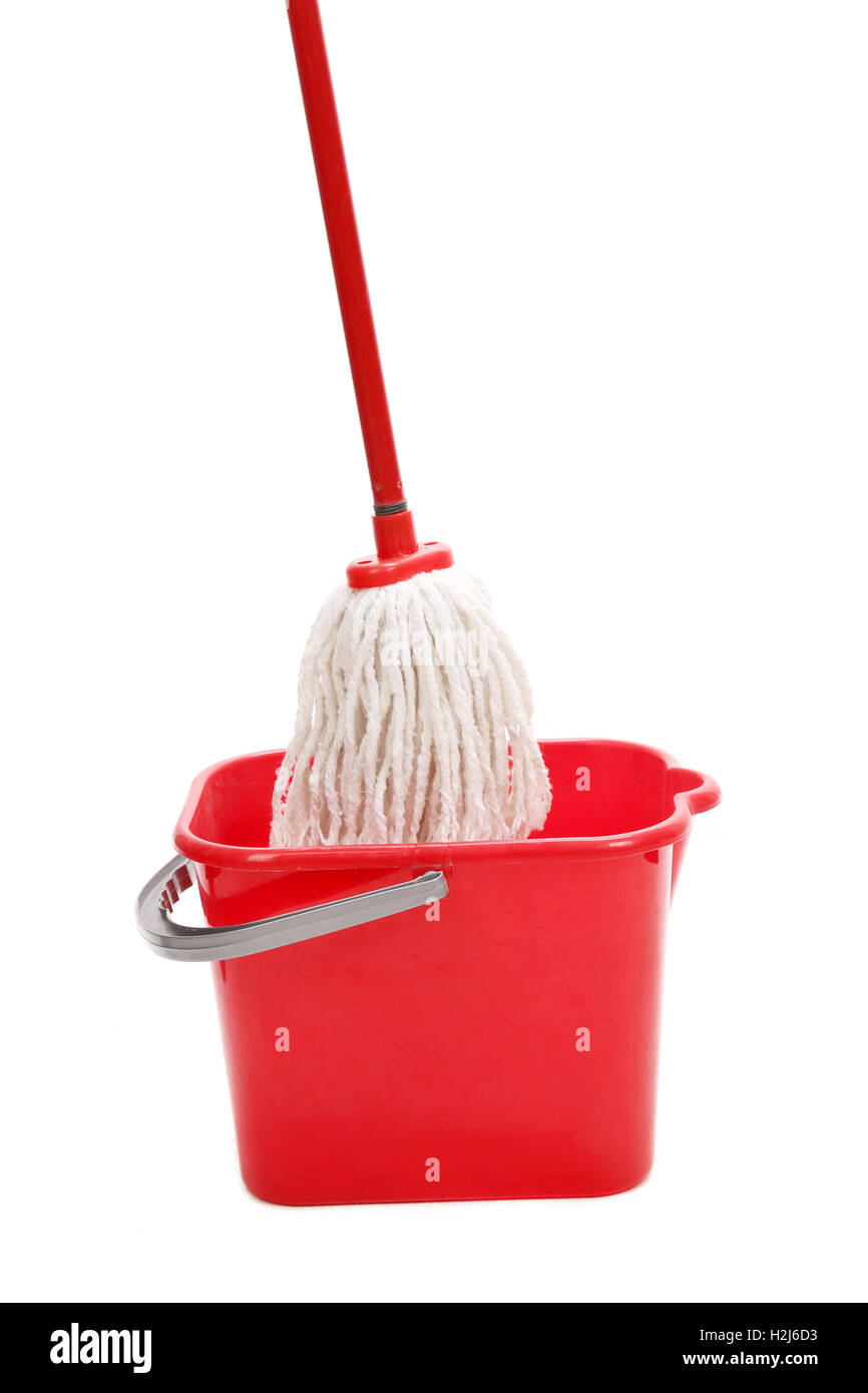 Red mop hi-res stock photography and images - Alamy
