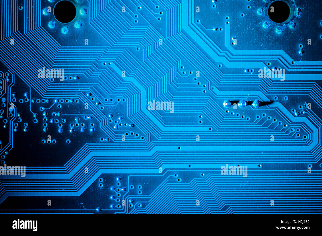 Microchip, Motherboard, computer and electronics modern backgrou Stock ...