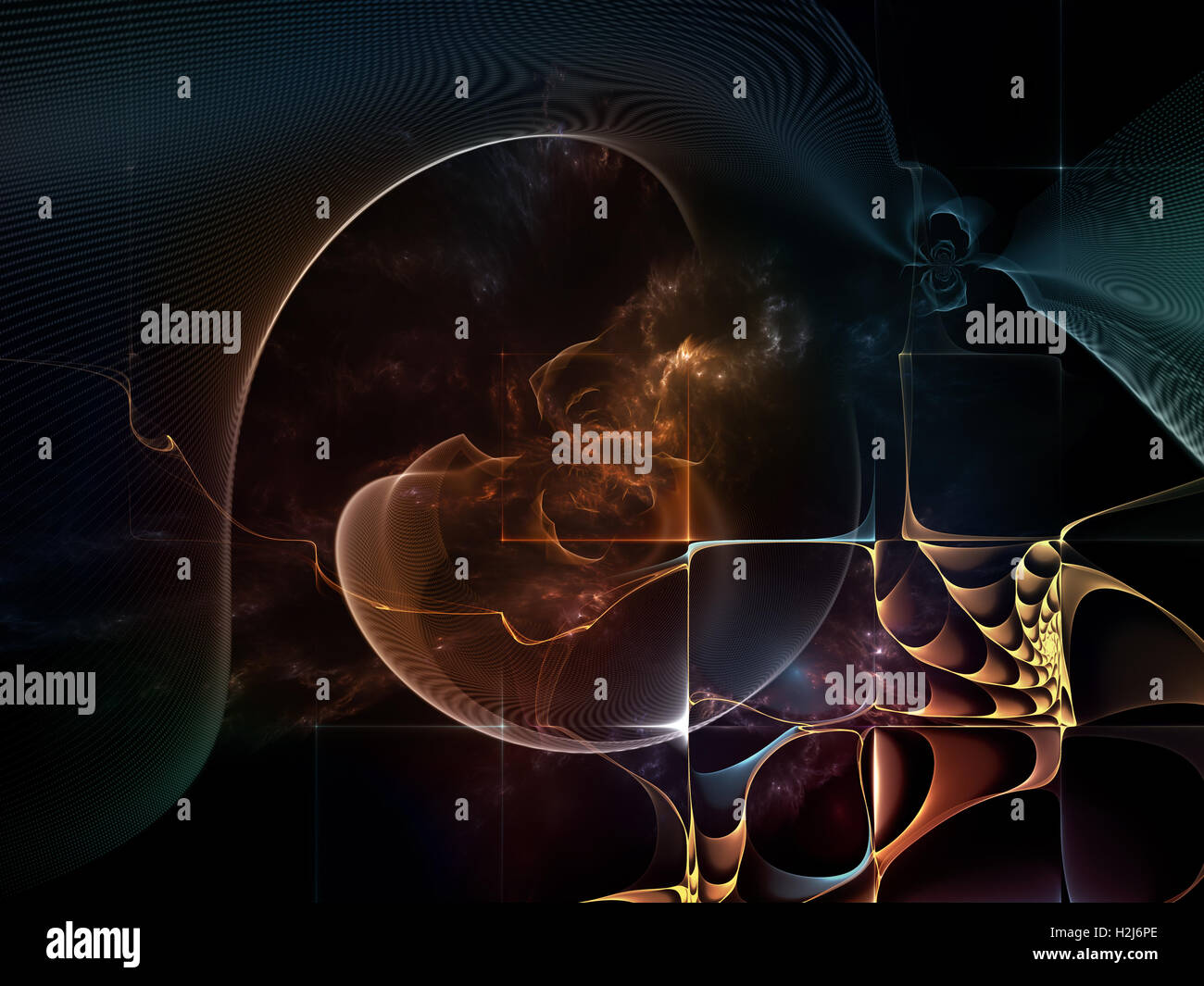 The fabric of space hi-res stock photography and images - Alamy