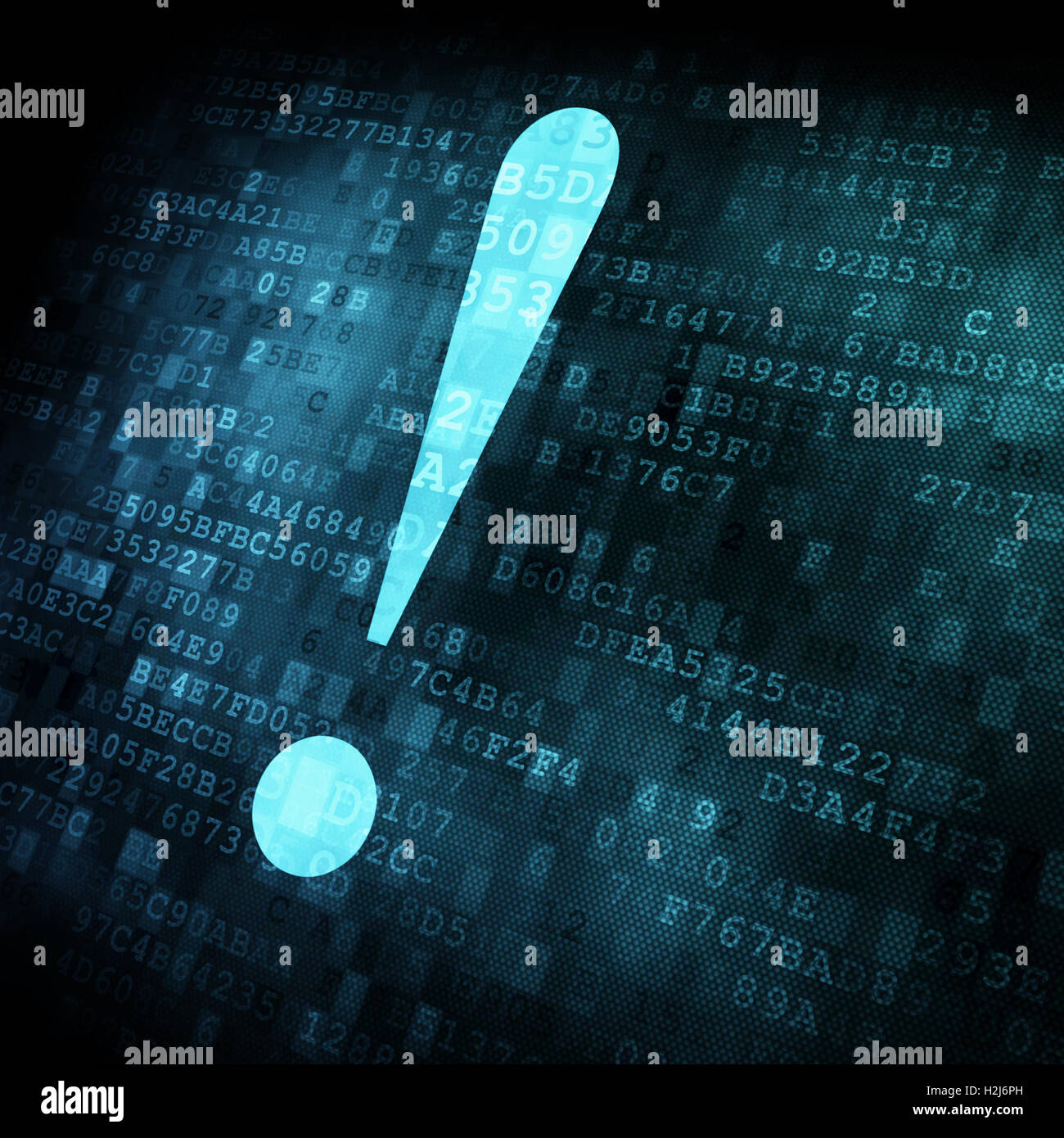 Exclamation mark screen hi-res stock photography and images - Alamy