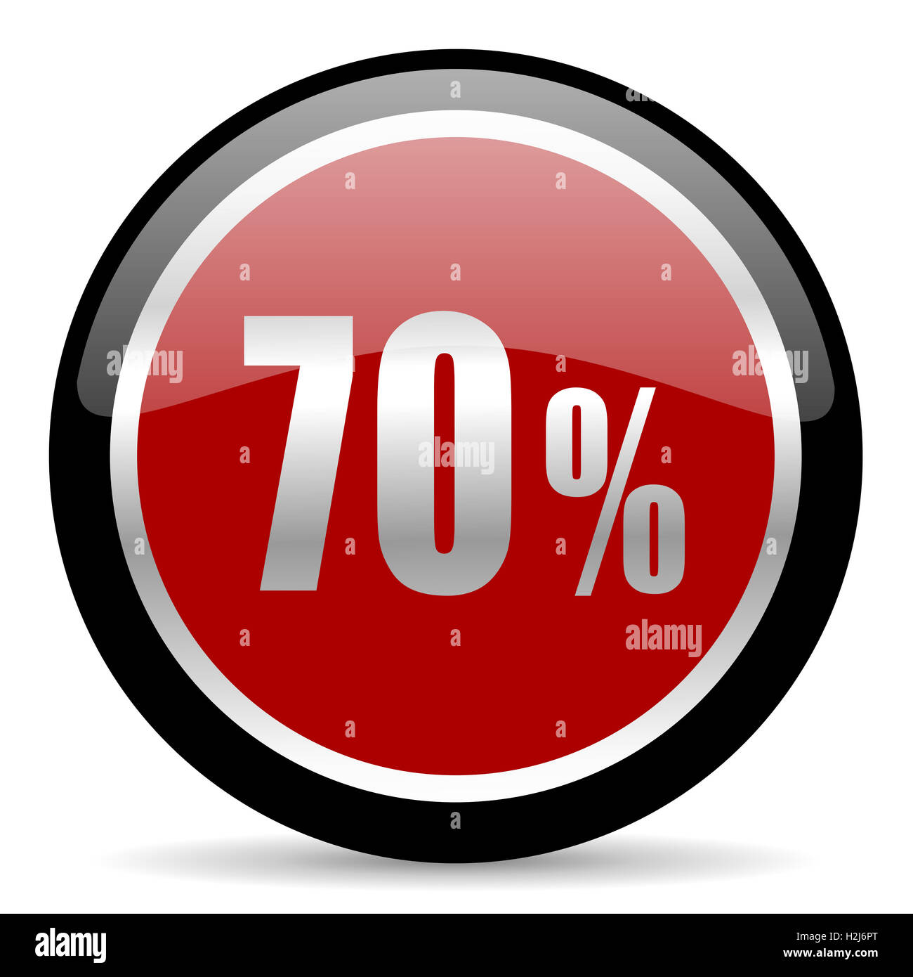 Red 70 percent sale Cut Out Stock Images & Pictures - Alamy
