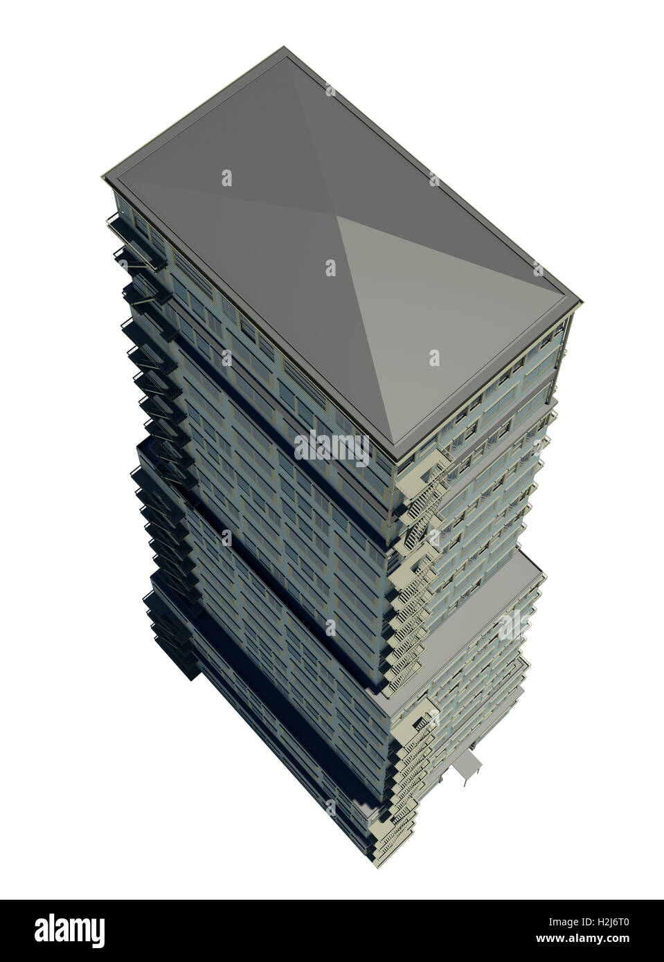 Highly detailed building Stock Photo - Alamy