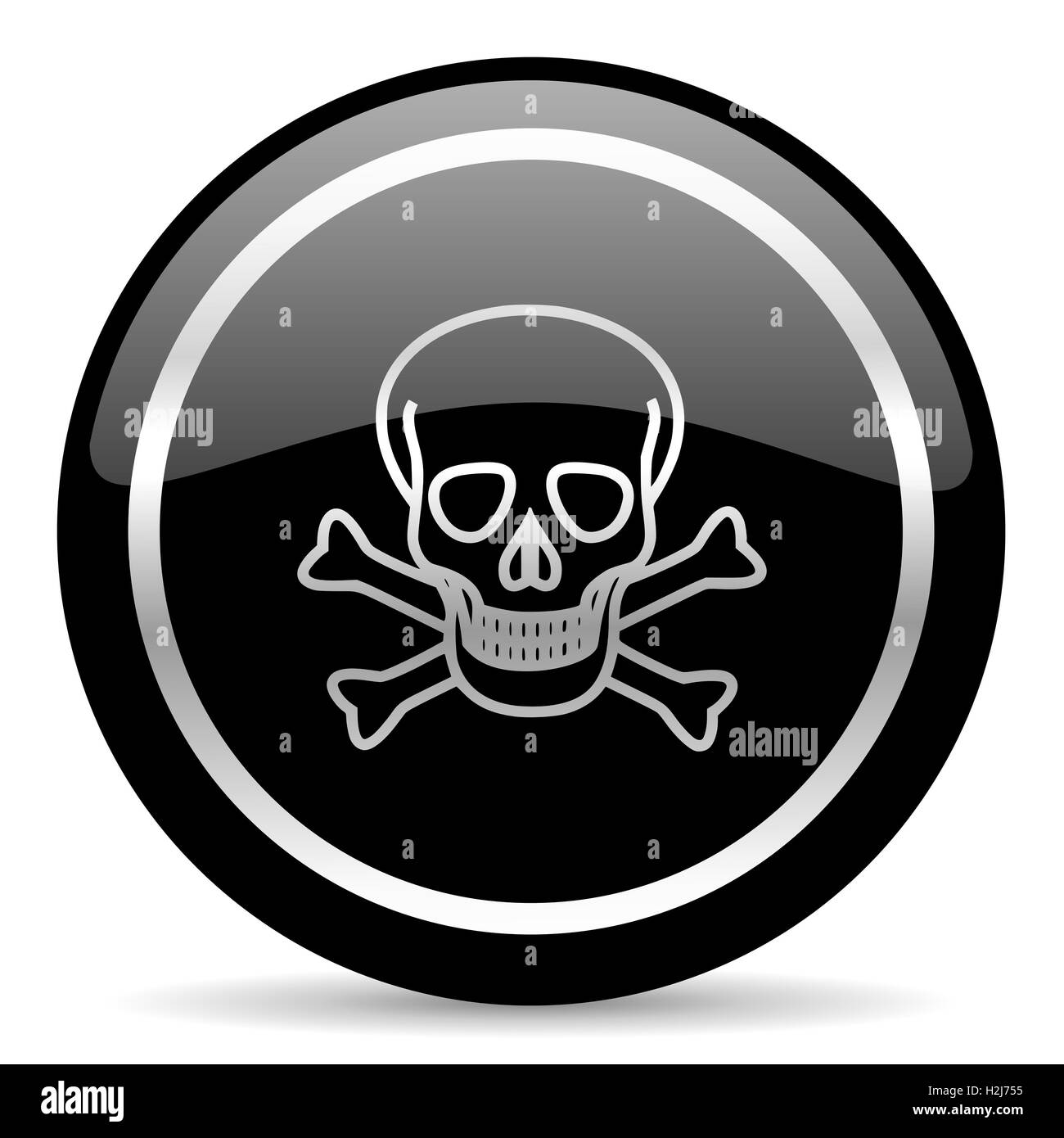 Chrome skull hi-res stock photography and images - Alamy