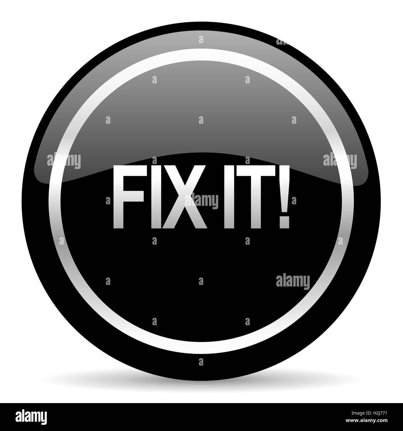 fix it icon Stock Photo - Alamy