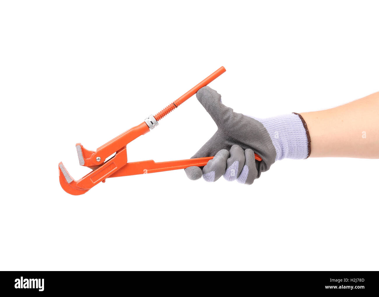 Working hands with tools Stock Photo - Alamy