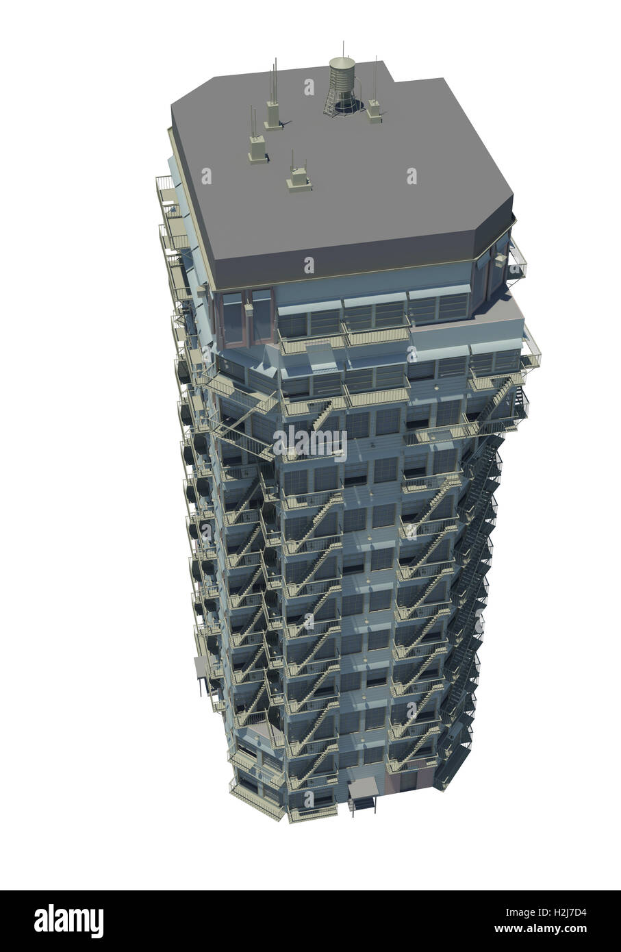 Highly detailed building Stock Photo - Alamy