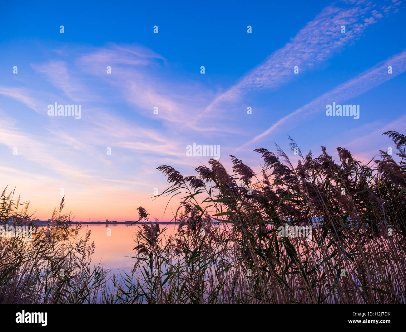 Sunset in Lefkas island Greece Stock Photo - Alamy