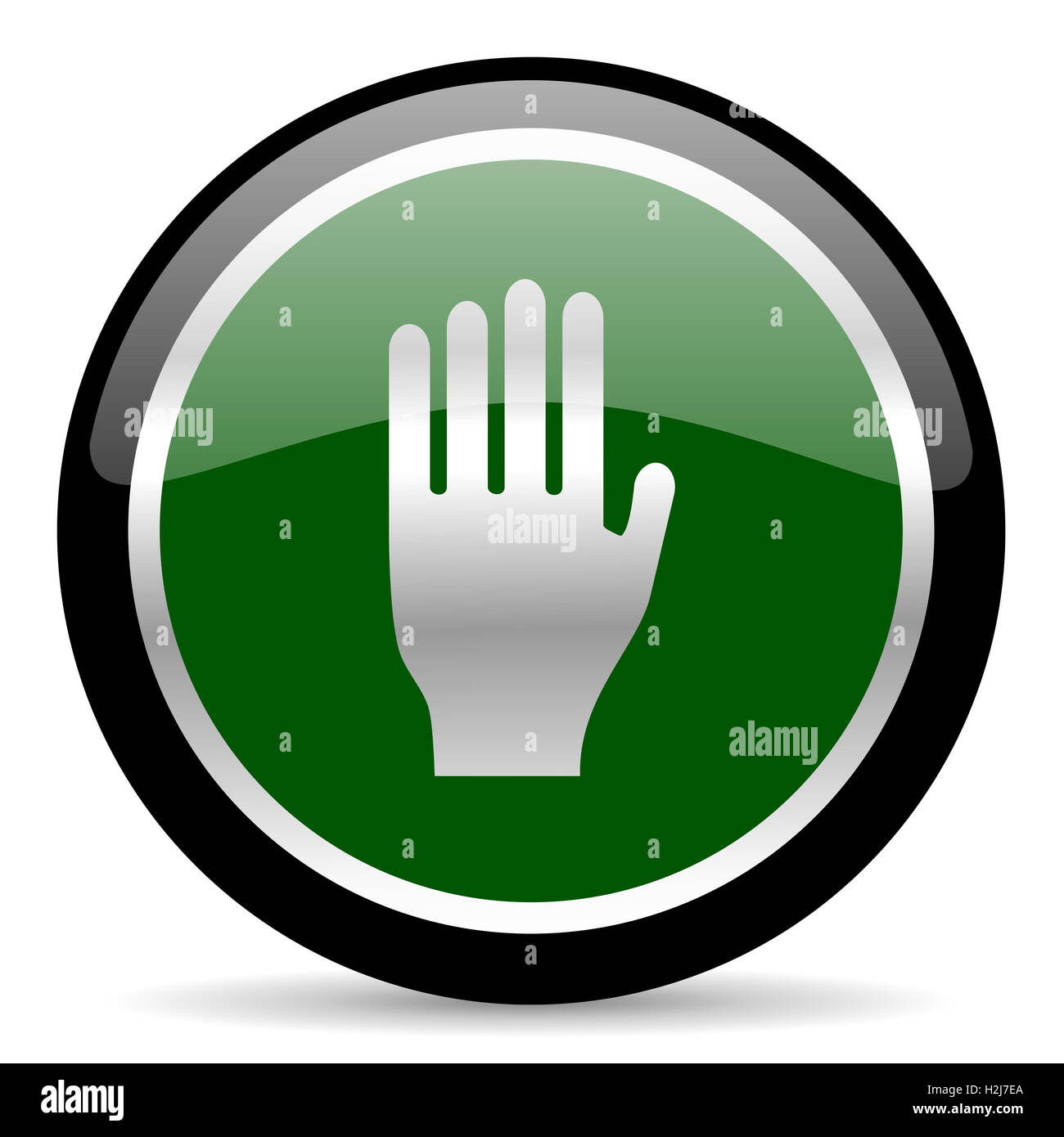 Hand stop button hi-res stock photography and images - Alamy