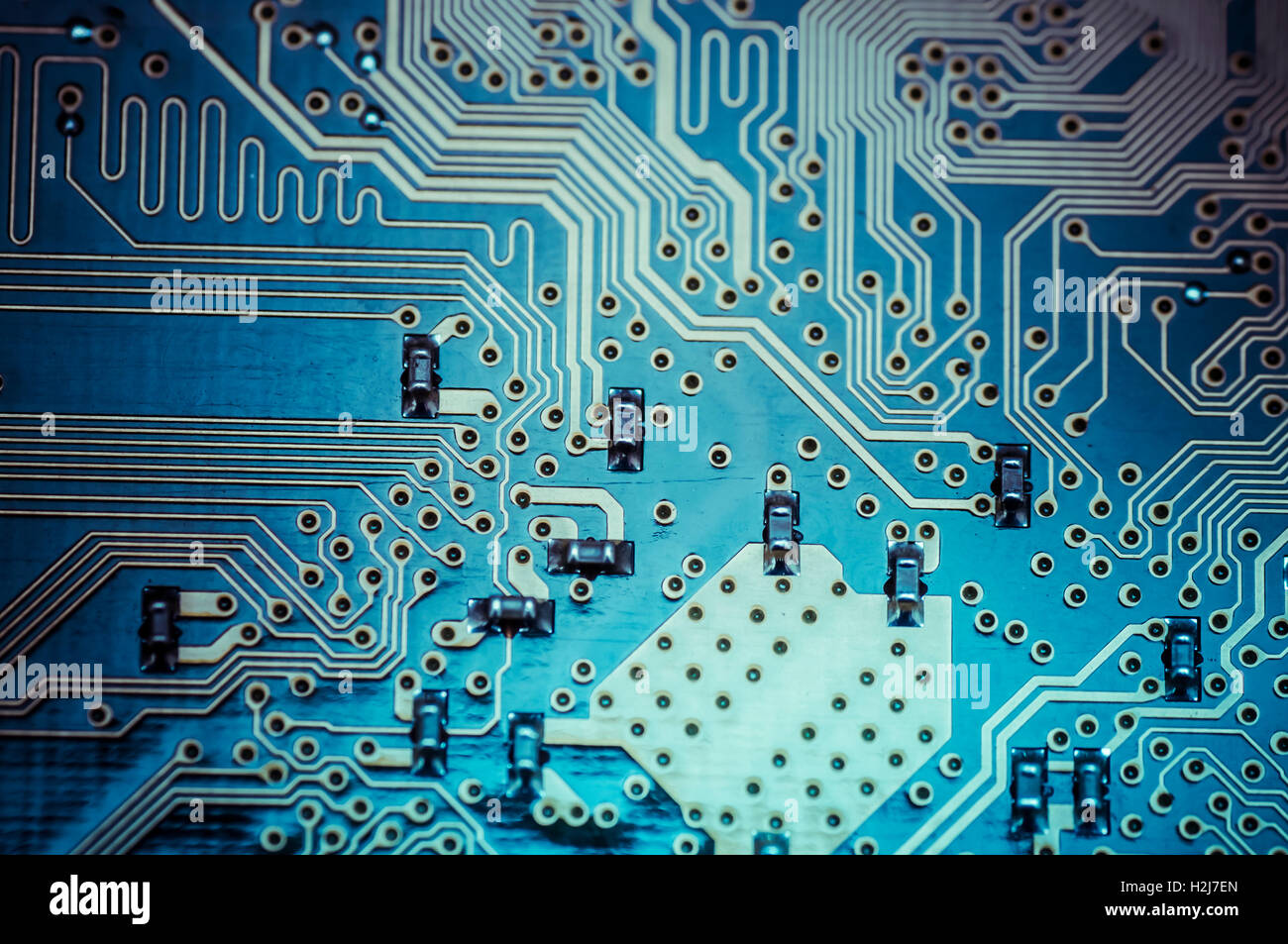 Micro, Motherboard, computer and electronics modern background Stock ...