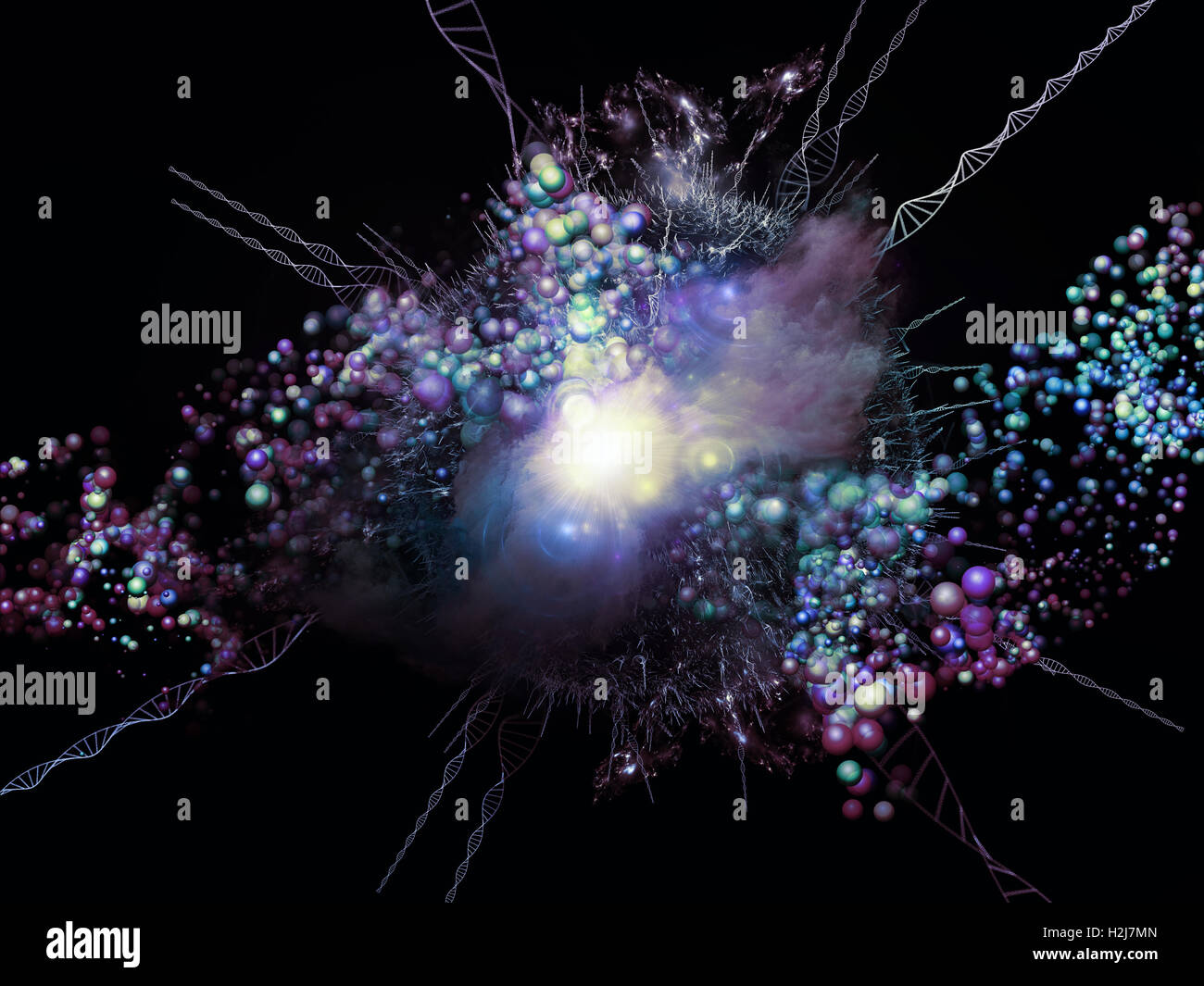 Dance of Microcosm Stock Photo - Alamy