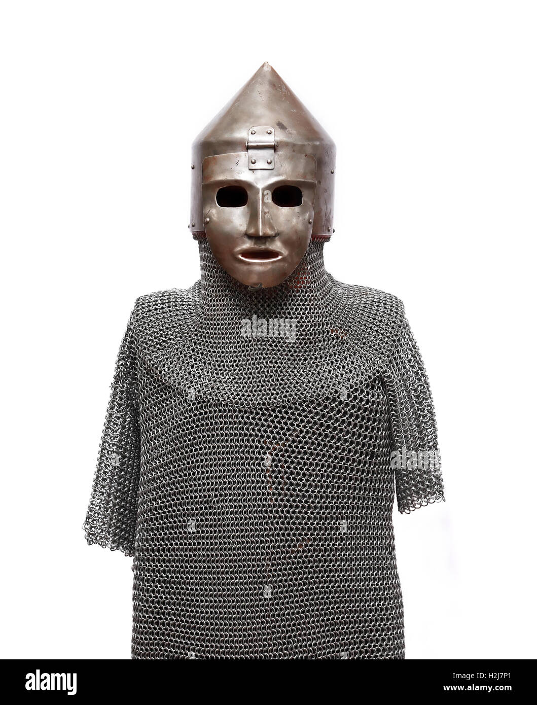 Helmet chain mail hi-res stock photography and images - Alamy