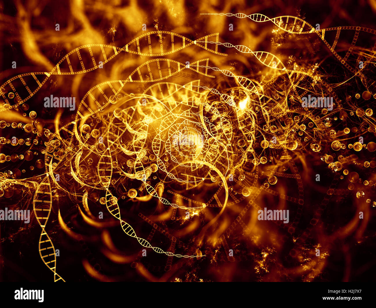Realms of DNA Stock Photo - Alamy