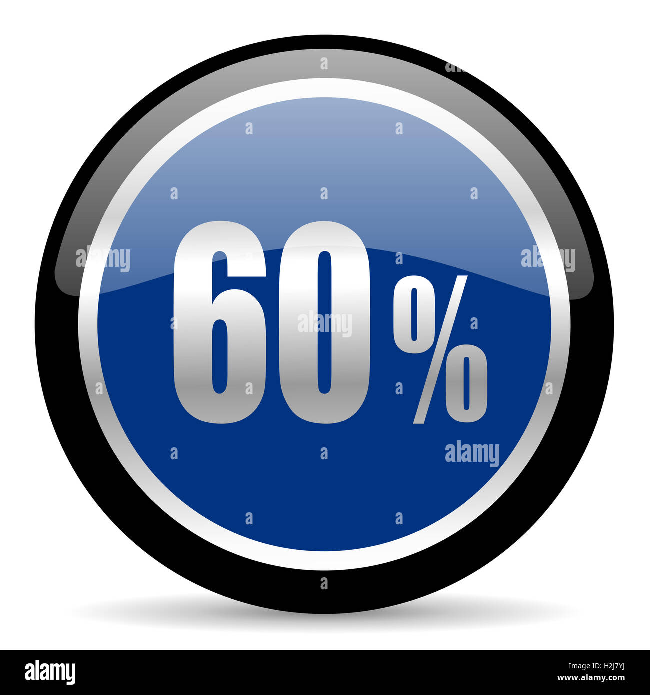 60 percent blue glossy hi-res stock photography and images - Alamy