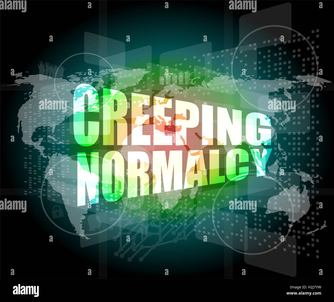 Creeping normalcy hi-res stock photography and images - Alamy