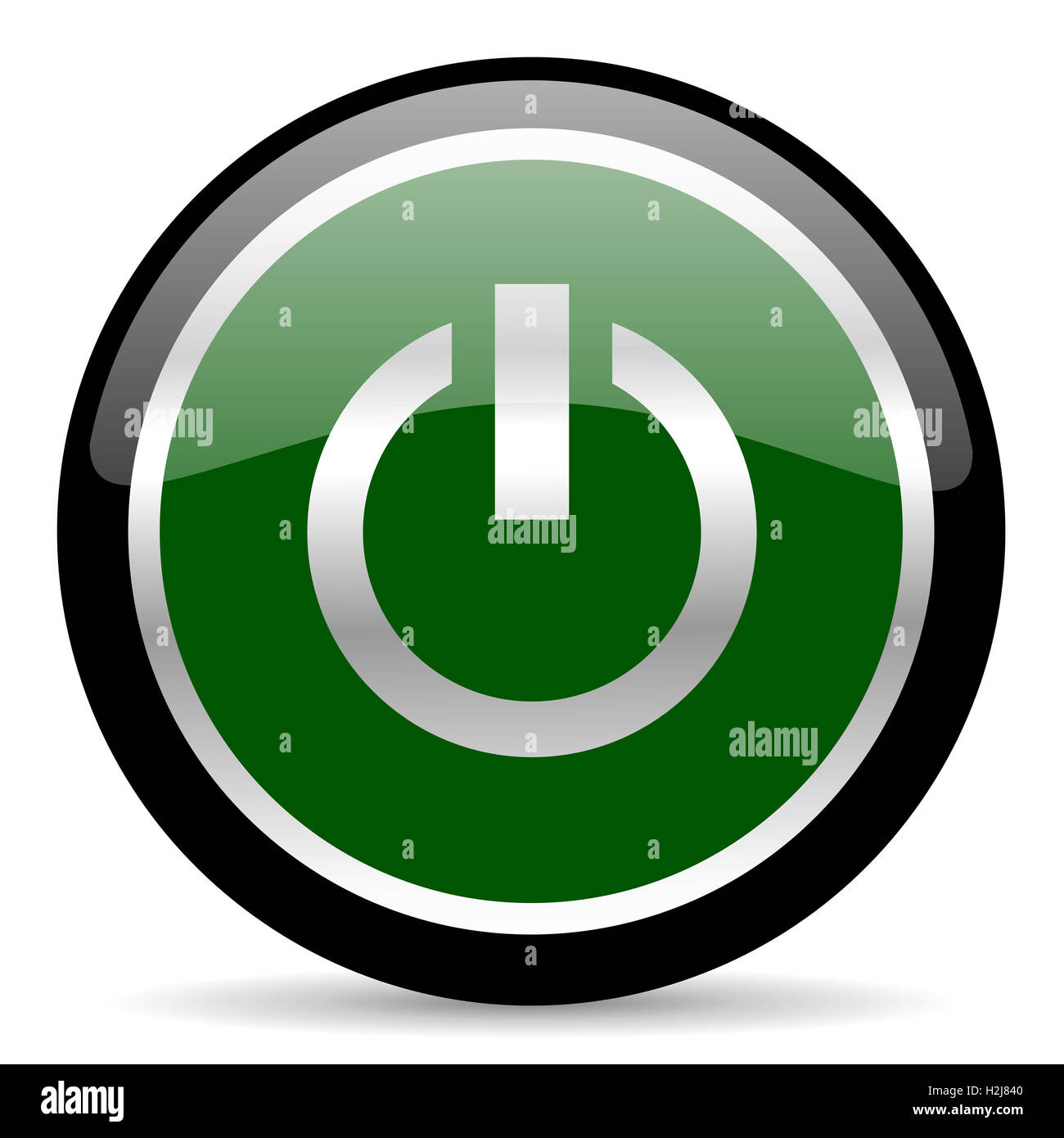 Power symbol icon hi-res stock photography and images - Alamy