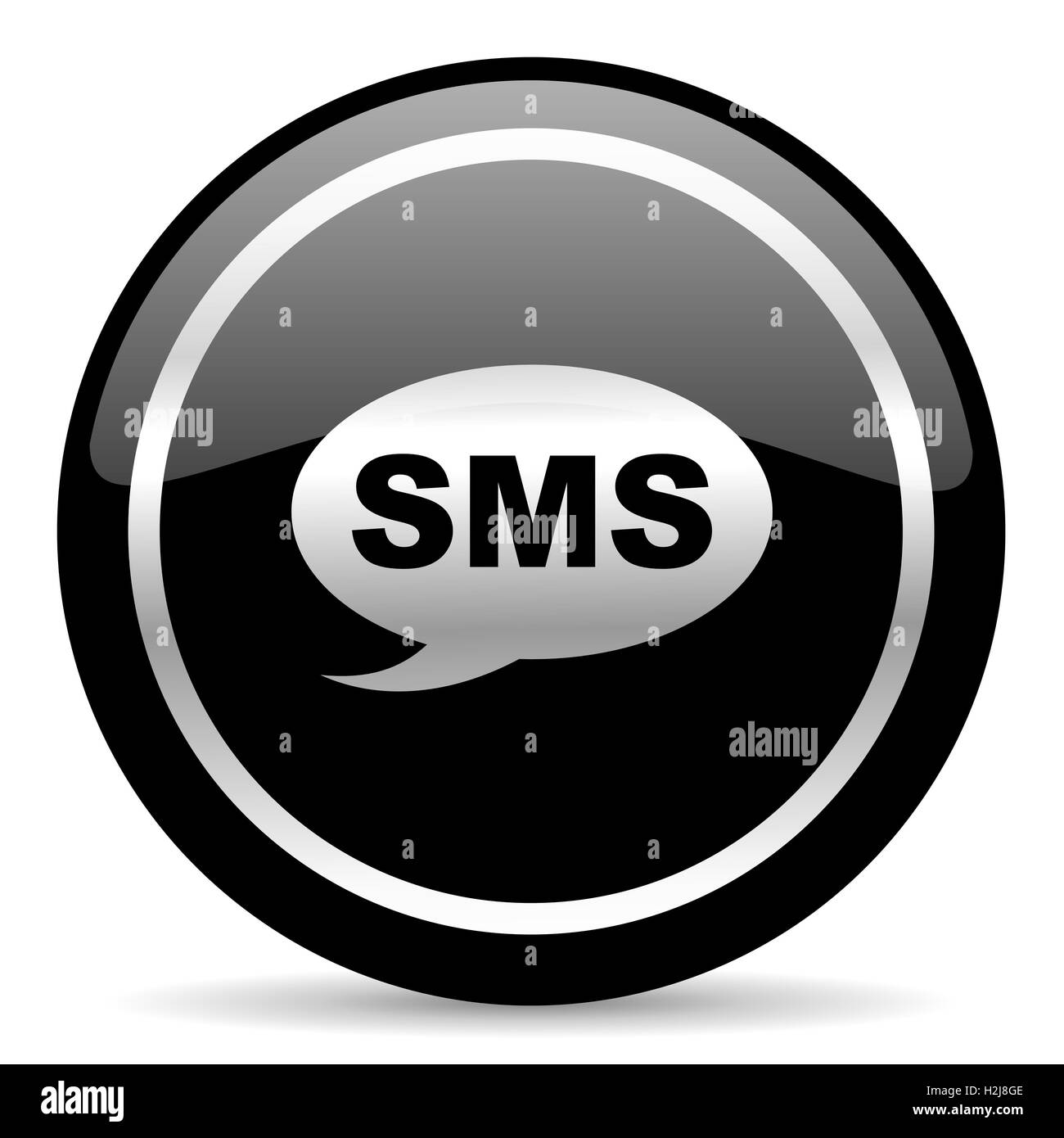 Sms icon hi-res stock photography and images - Alamy