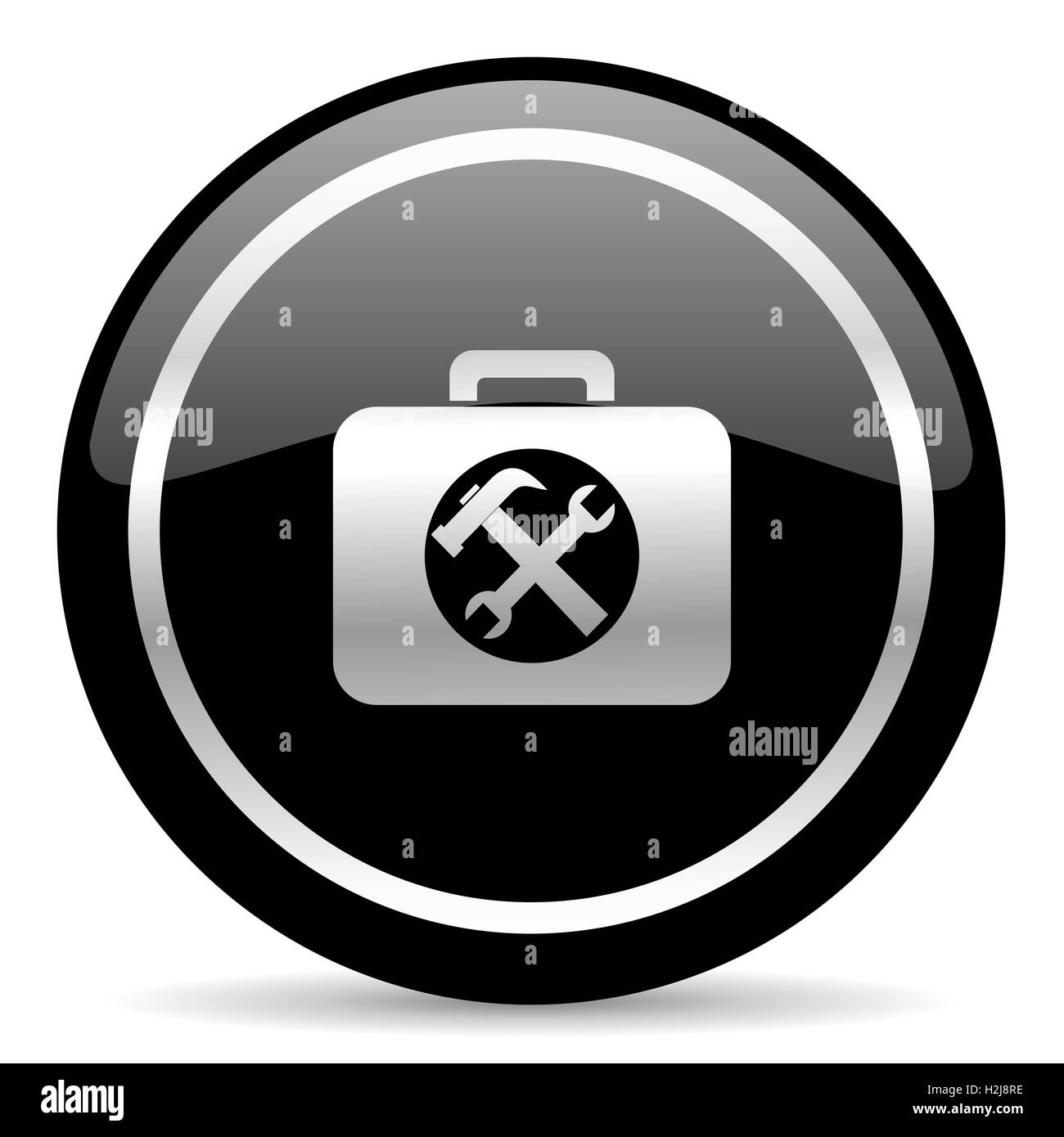 Tools kit Black and White Stock Photos & Images - Alamy