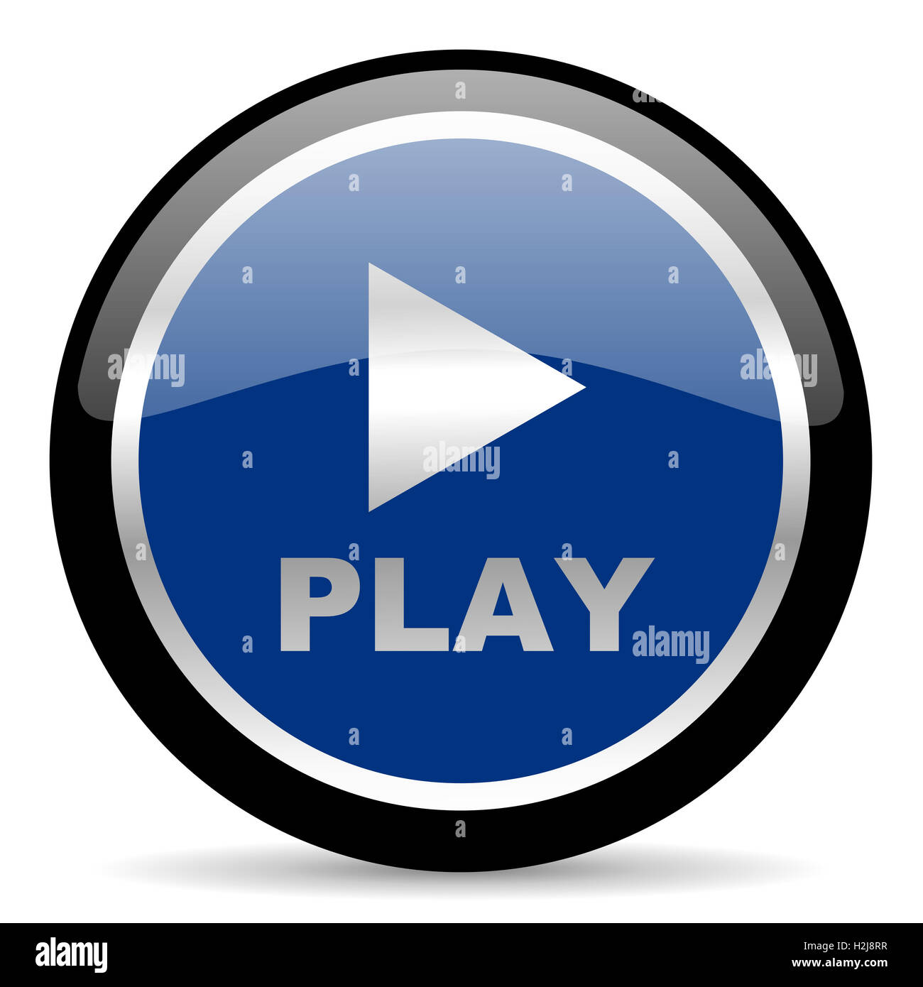 Play button recorder icon hi-res stock photography and images - Alamy