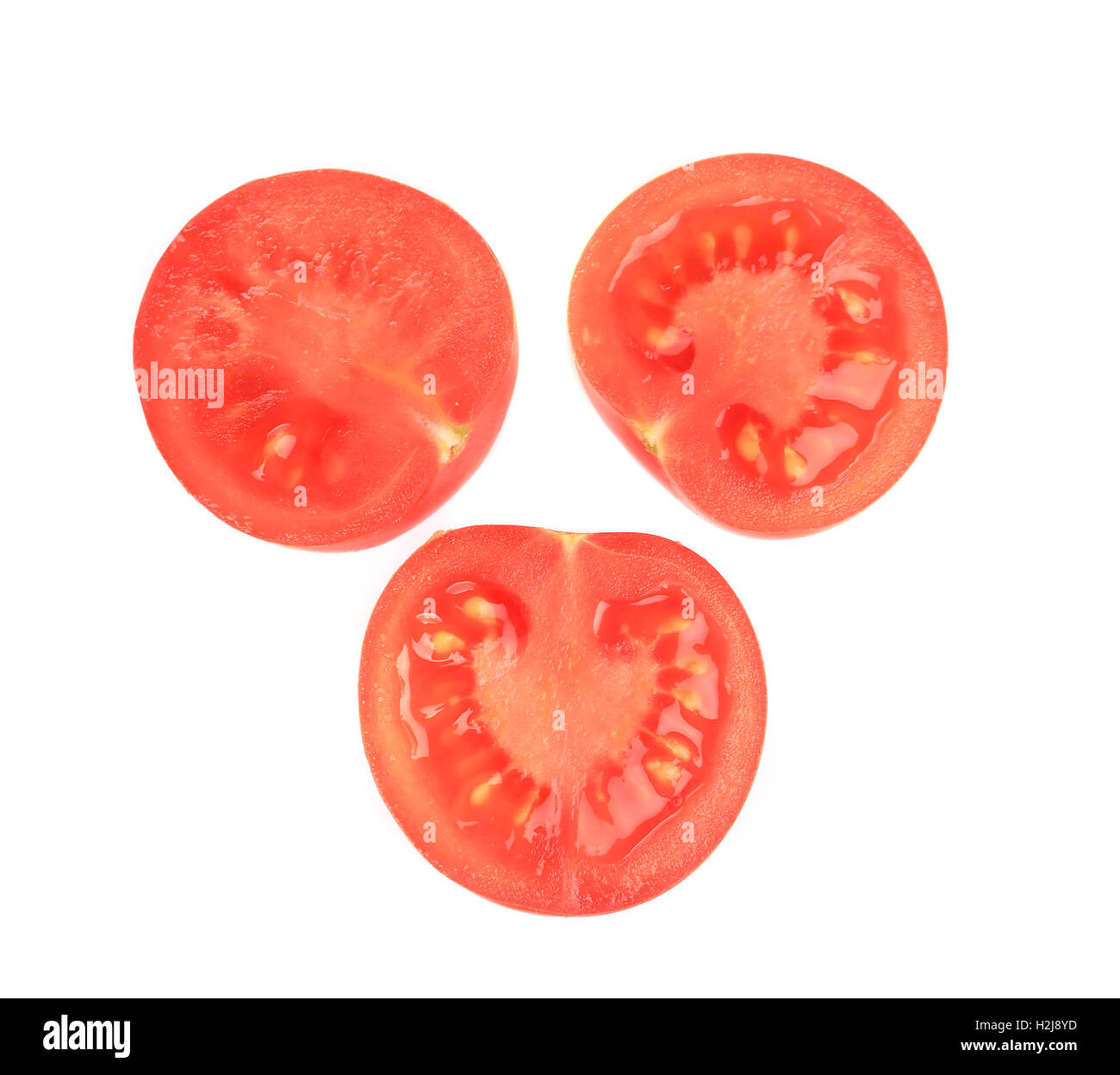 Sliced fresh red tomatoes Stock Photo - Alamy